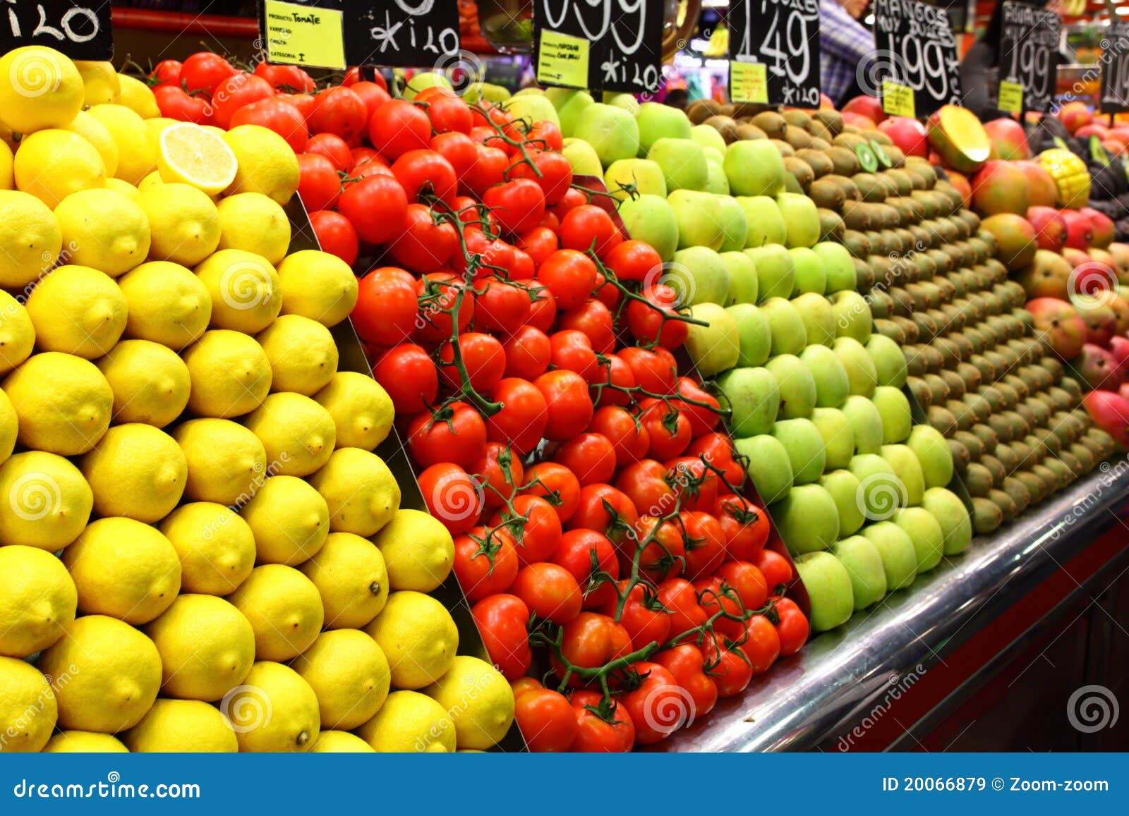 Fruit market stock image. Image of organic, food, lots - 20066879
