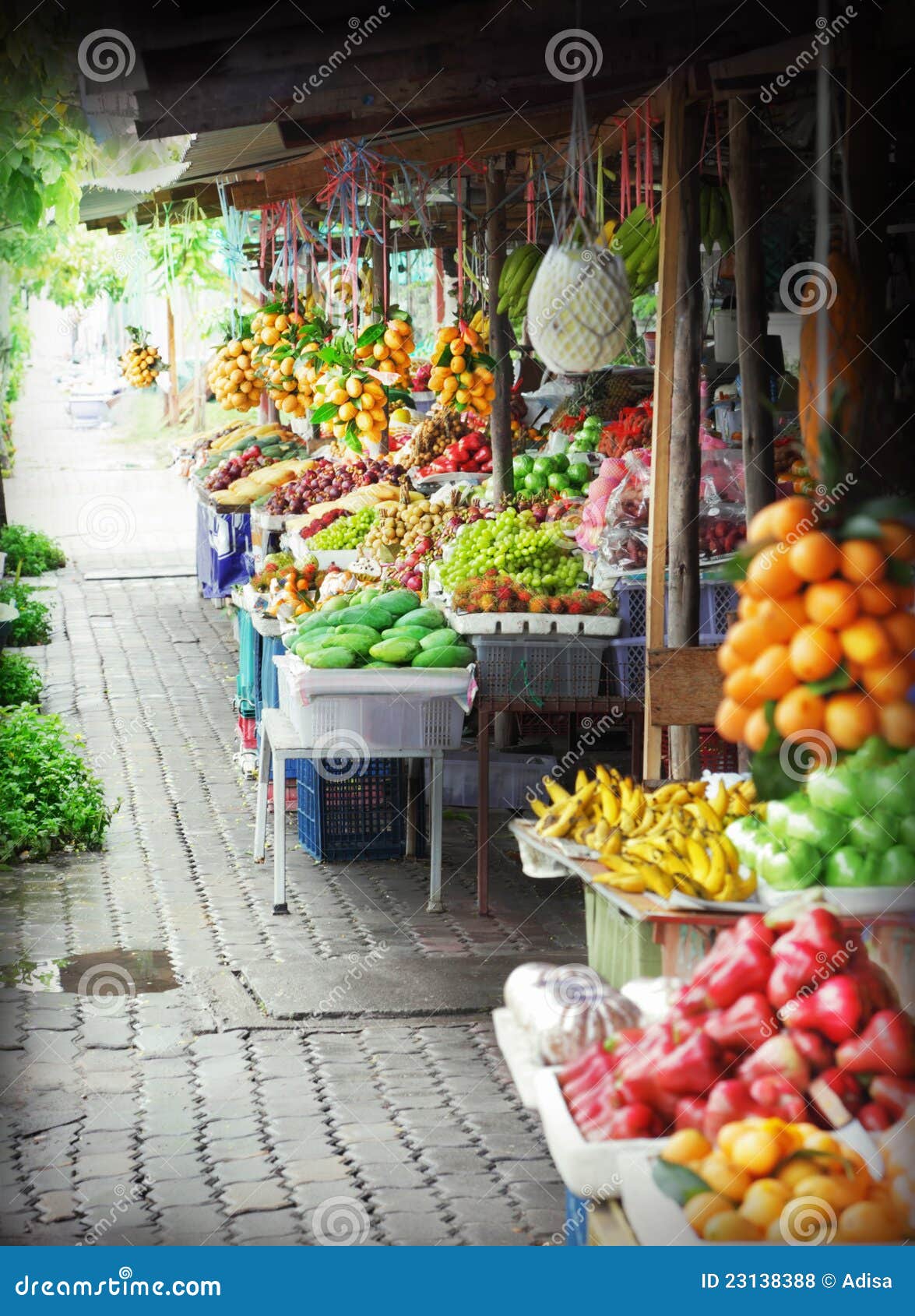 Fruit market stock photo. Image of colorful, fresh, bazaar - 23138388