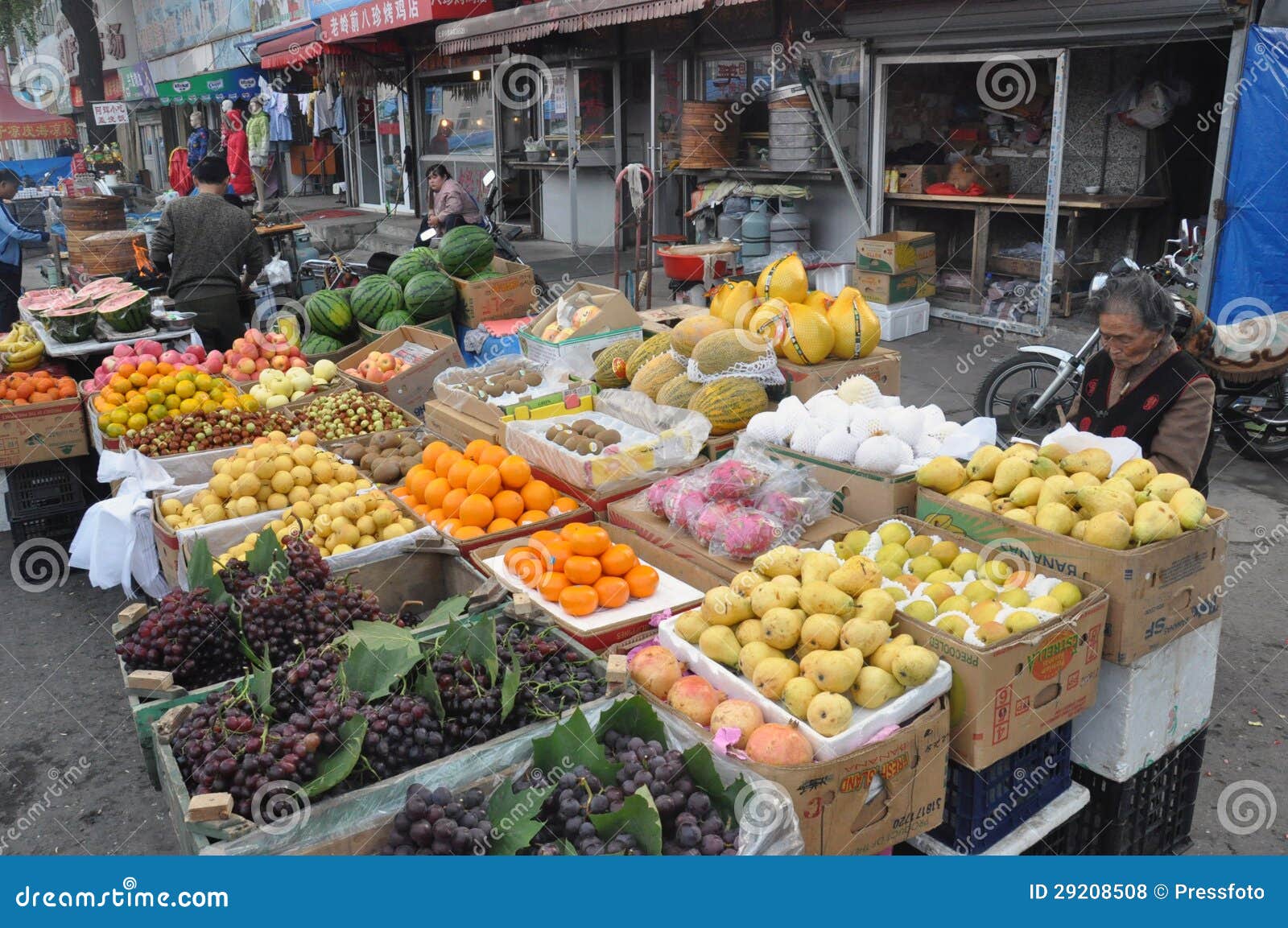 Fruit market editorial stock photo. Image of oldfashioned - 29208508