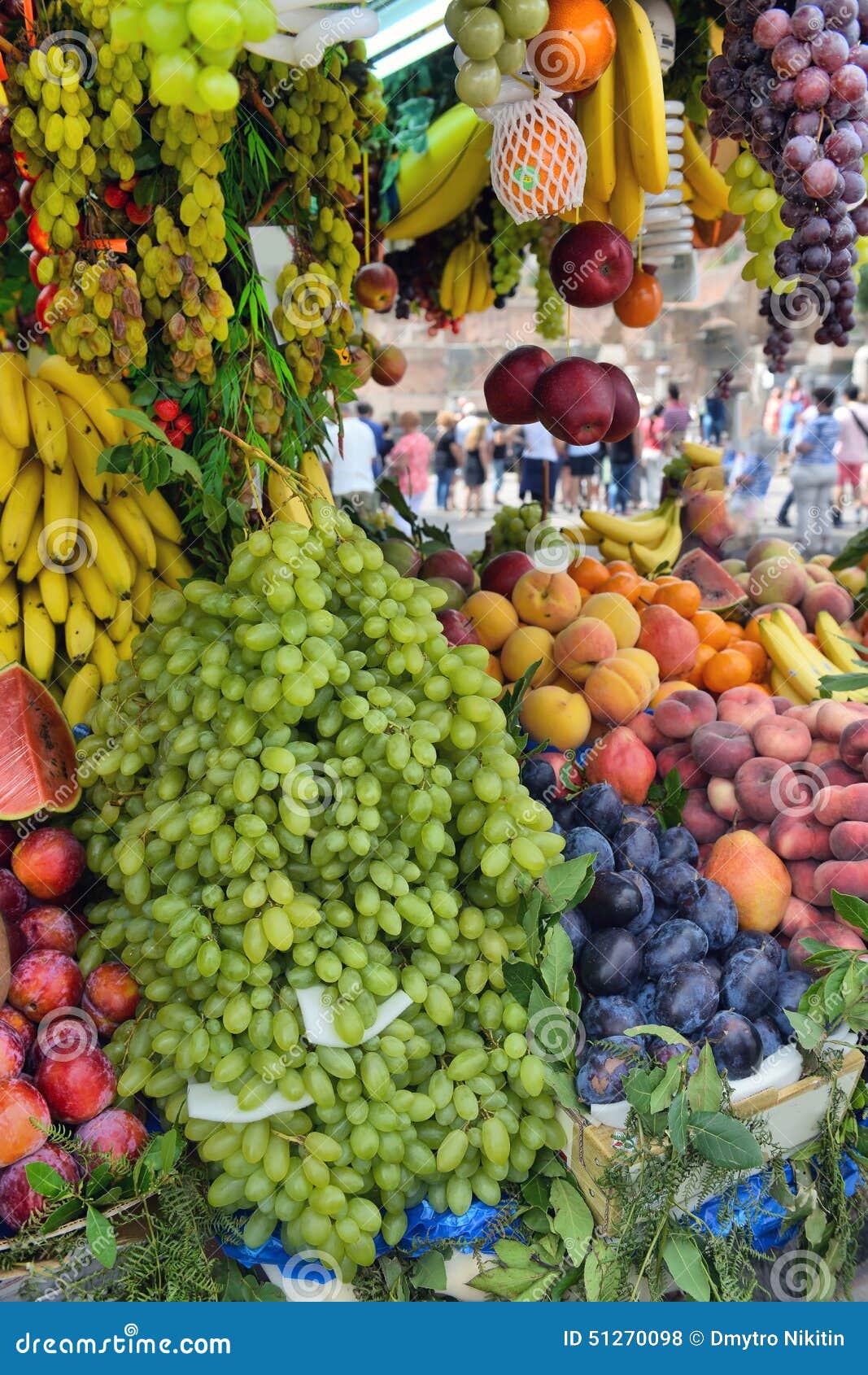 Fruit market on display stock photo. Image of papaya - 51270098