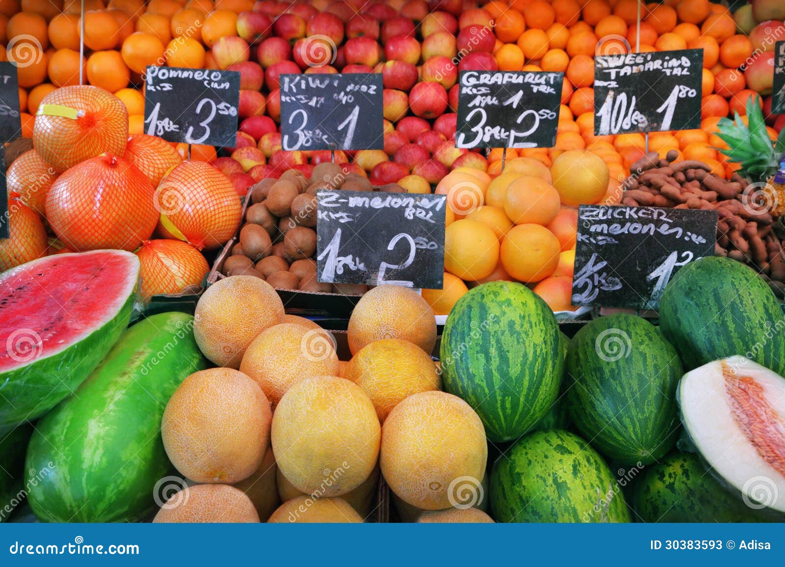 Fruit market stock image. Image of garden, grapefruits - 30383593