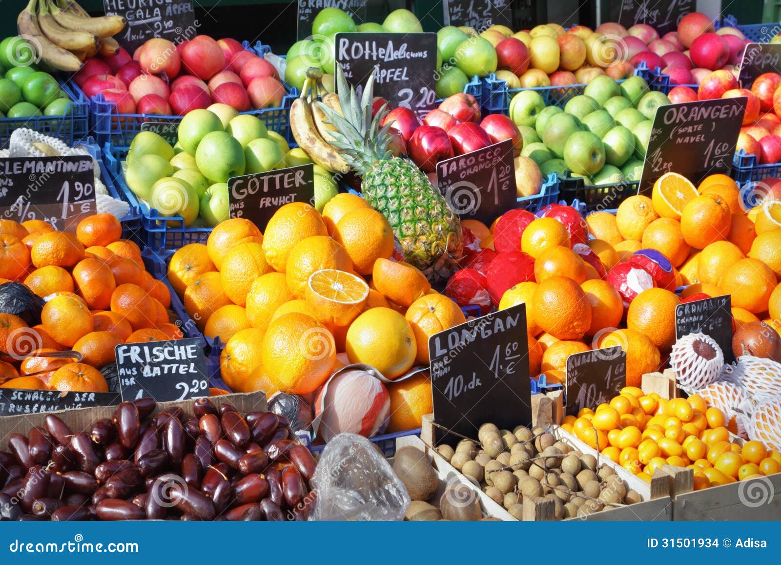 Fruit market stock photo. Image of groceries, farm, fruit - 31501934