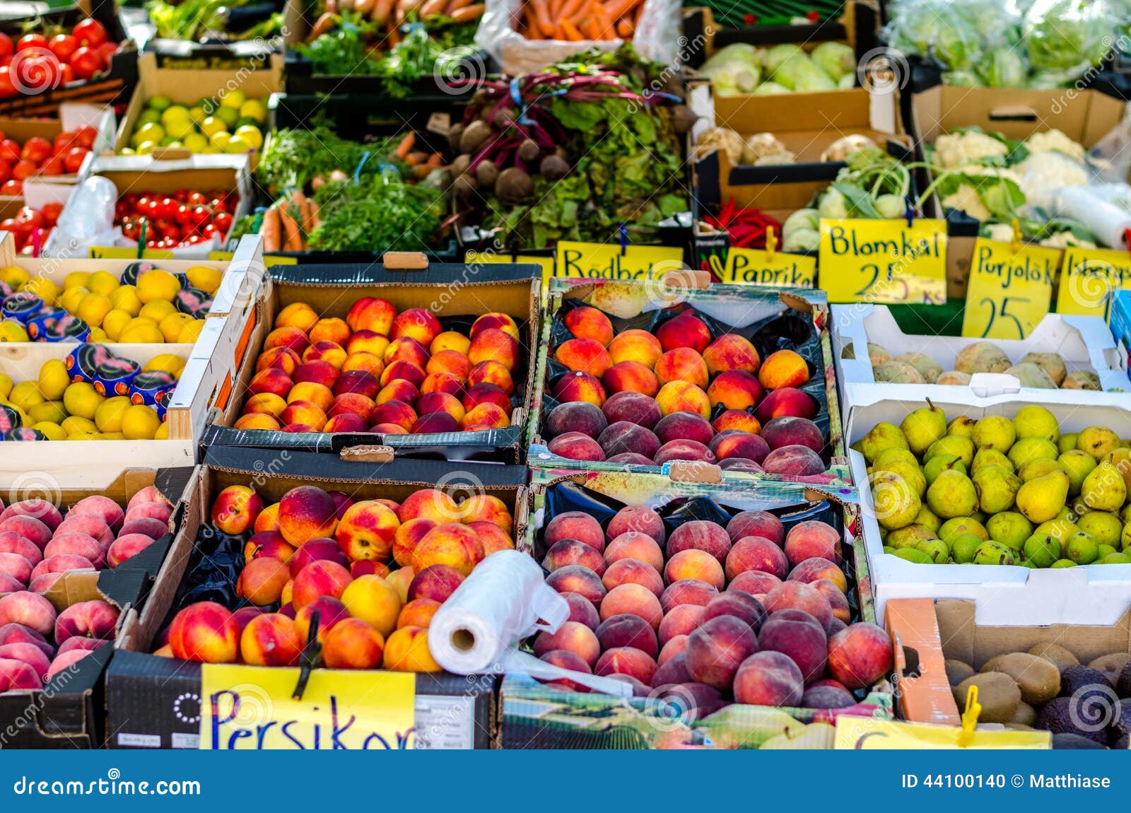 Fruit market stock photo. Image of colourful, appetizing - 44100140