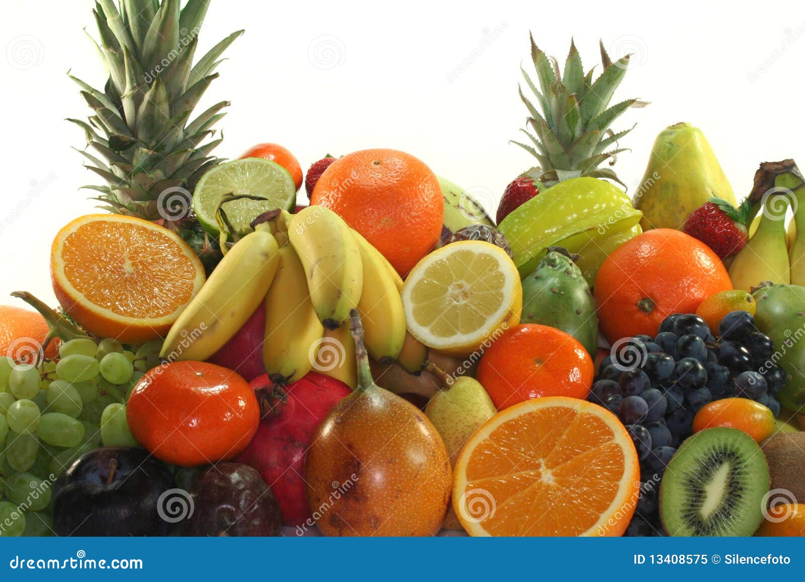 Fruit mix stock image. Image of clementines, prickly - 13408575