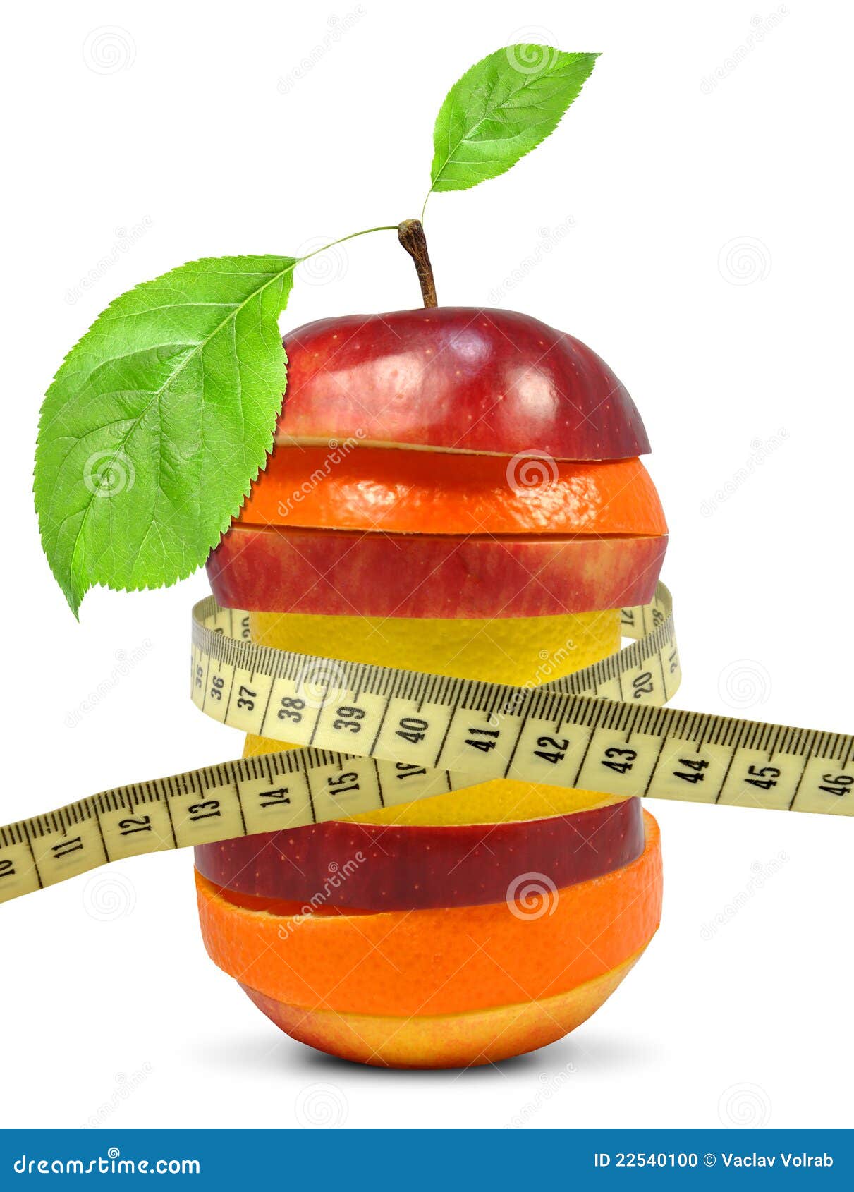 Fruit mix with meter stock photo. Image of delicious - 22540100
