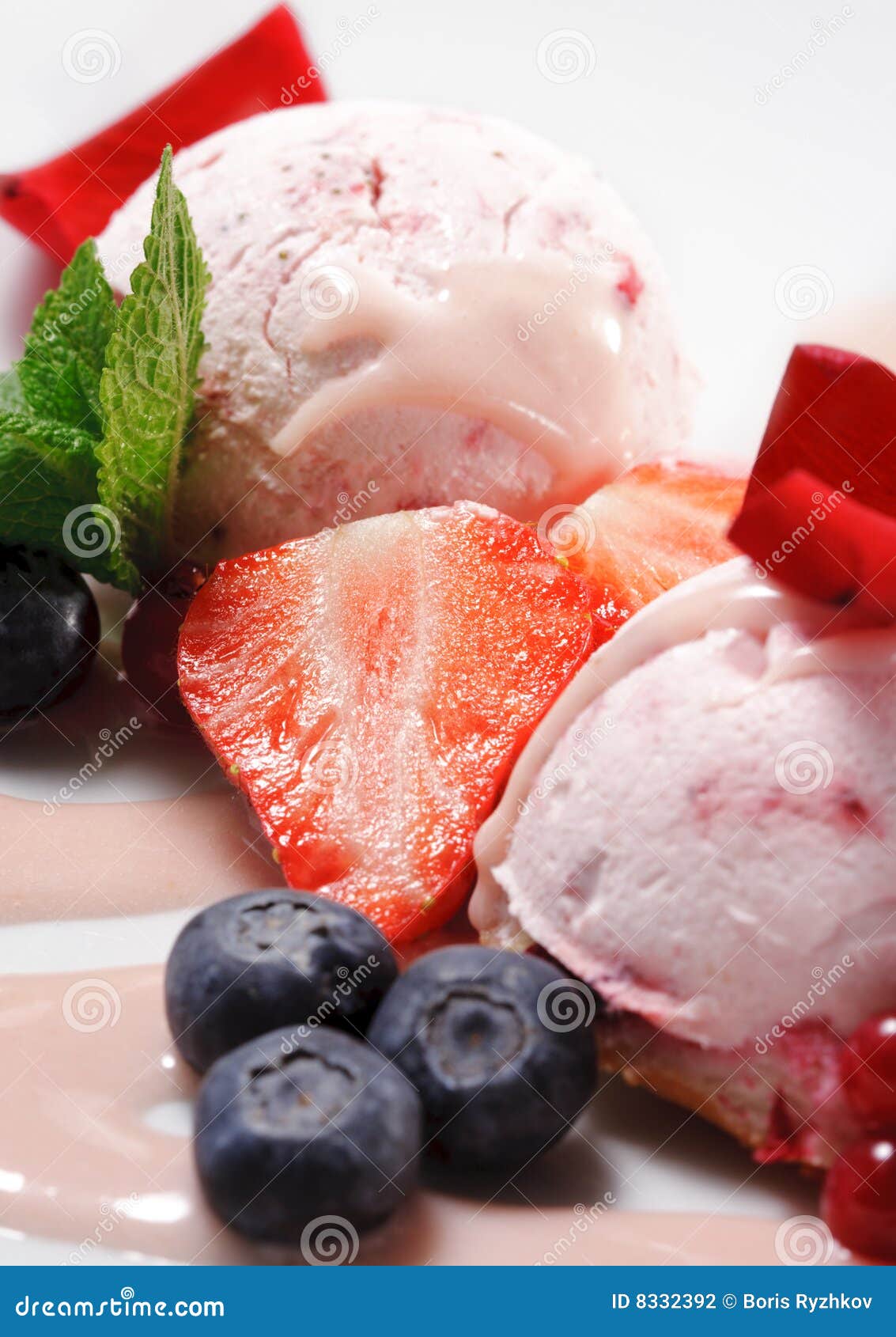 Fruit Mousse stock photo. Image of gourmet, mousse, berries - 8332392