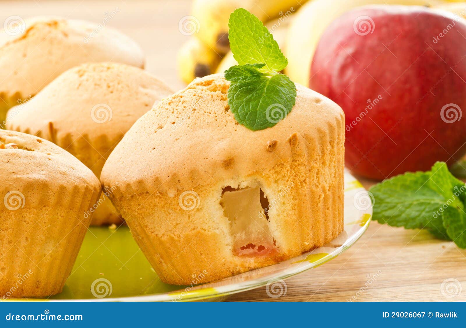 Fruit muffins stock image. Image of cooking, berry, breakfast - 29026067