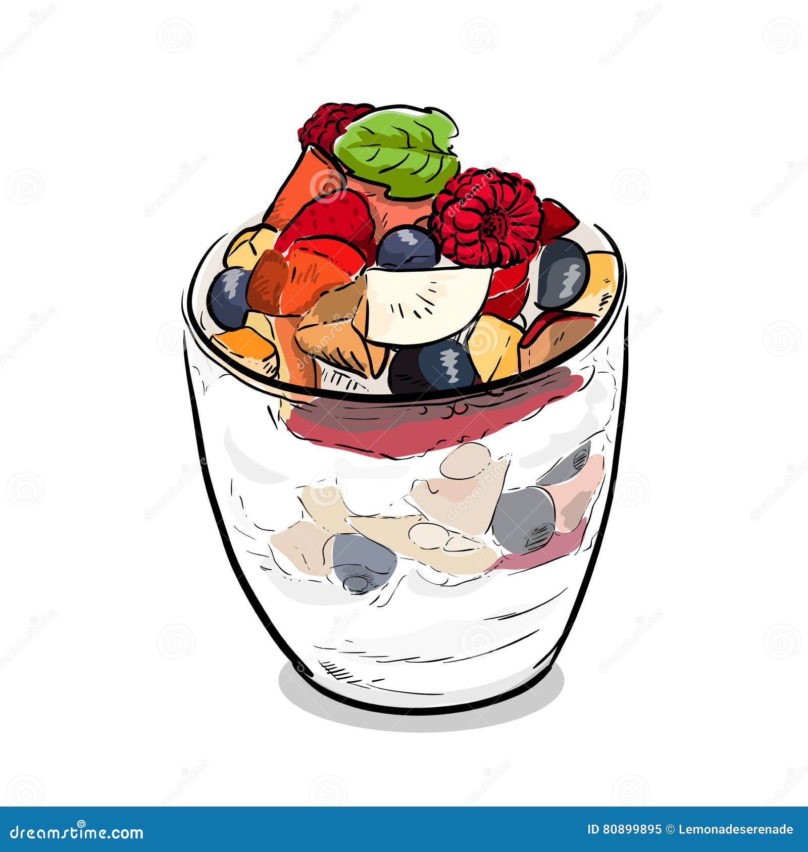 Parfait Cartoons, Illustrations & Vector Stock Images - 1020 Pictures ...