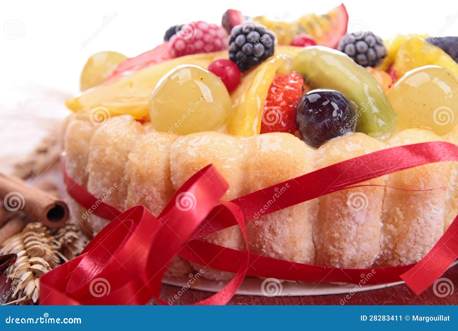 Fruit pastry stock image. Image of pastry, decoration - 28283411