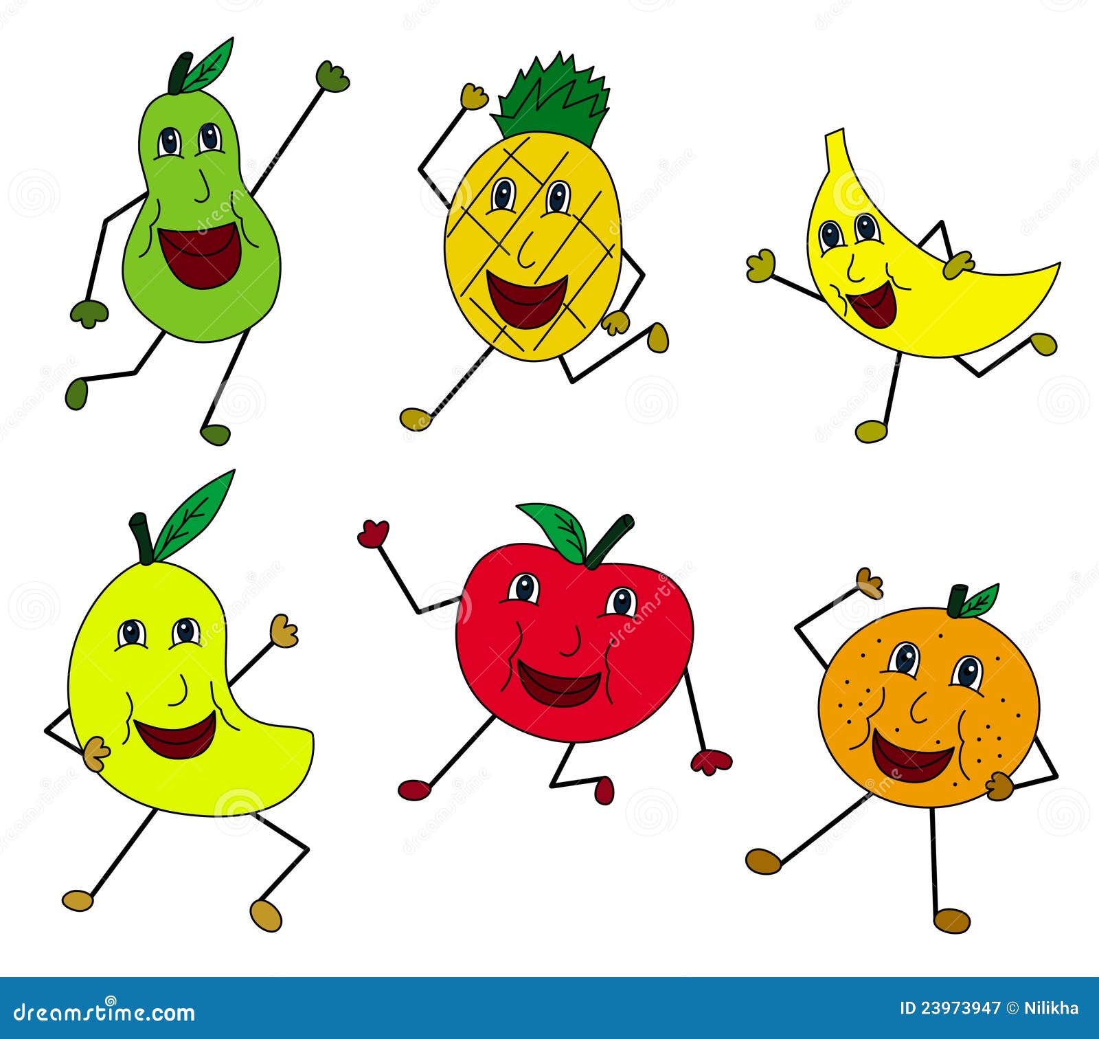 Fruit People Royalty Free Stock Photography - Image: 23973947