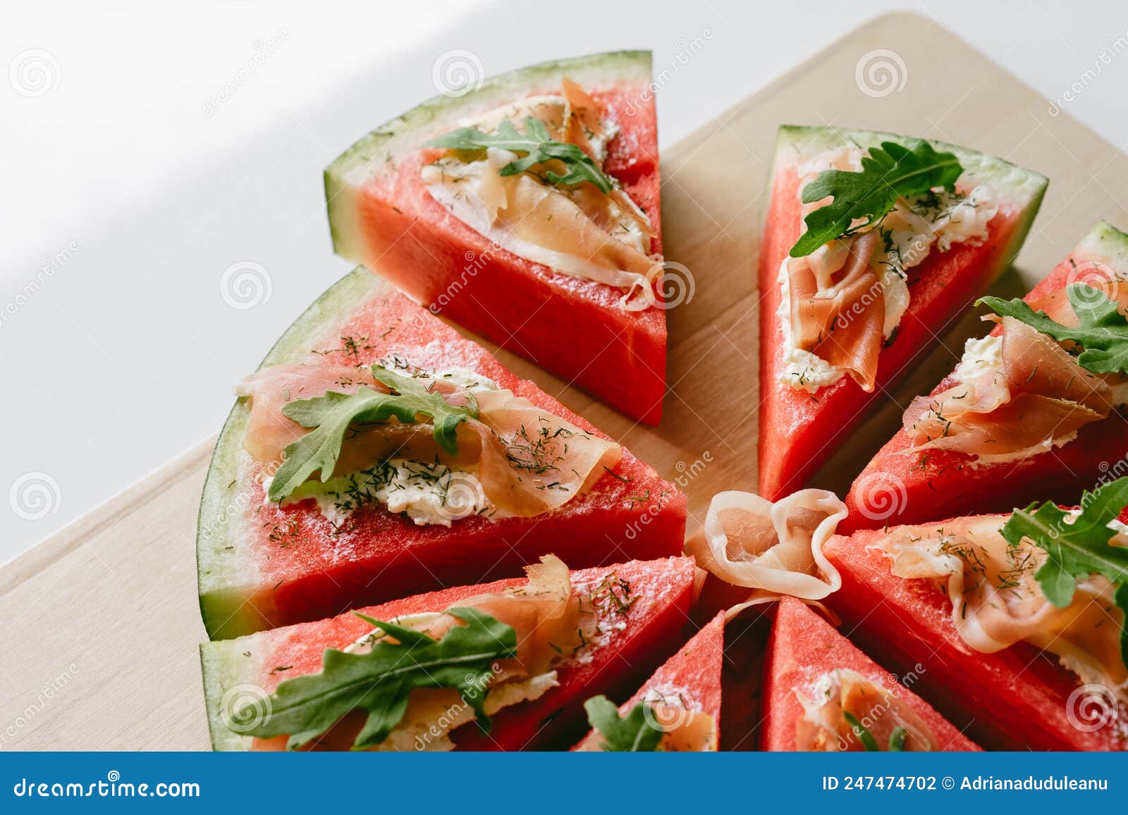 Sweet Red Watermelon on Plate Stock Photo - Image of plate, dessert ...
