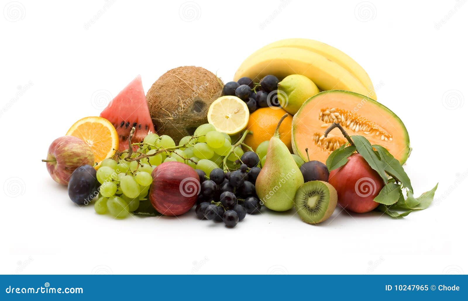 Fruit pile stock image. Image of macro, grapes, food - 10247965