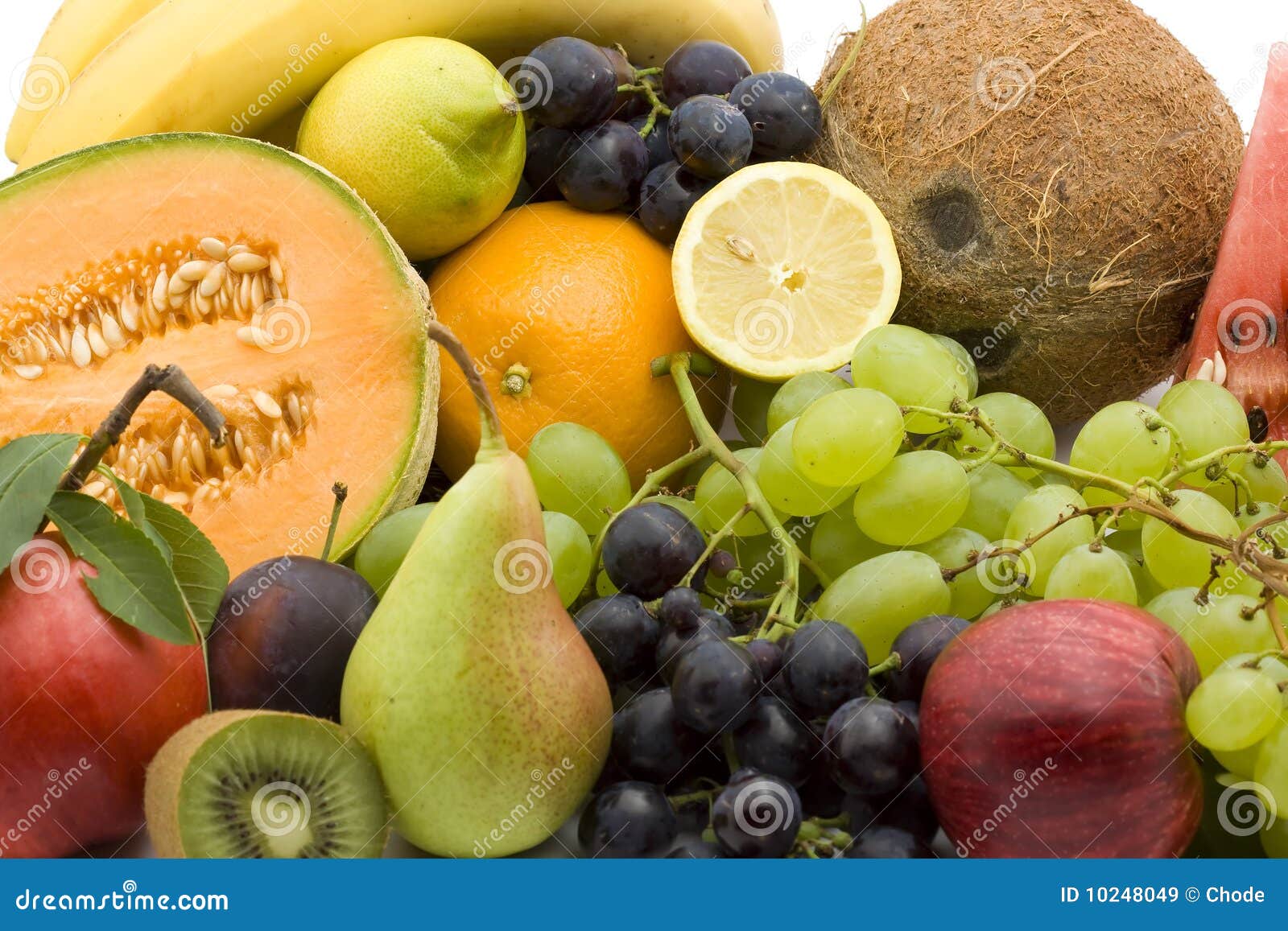 Fruit pile stock image. Image of vitamins, healthy, diet - 10248049