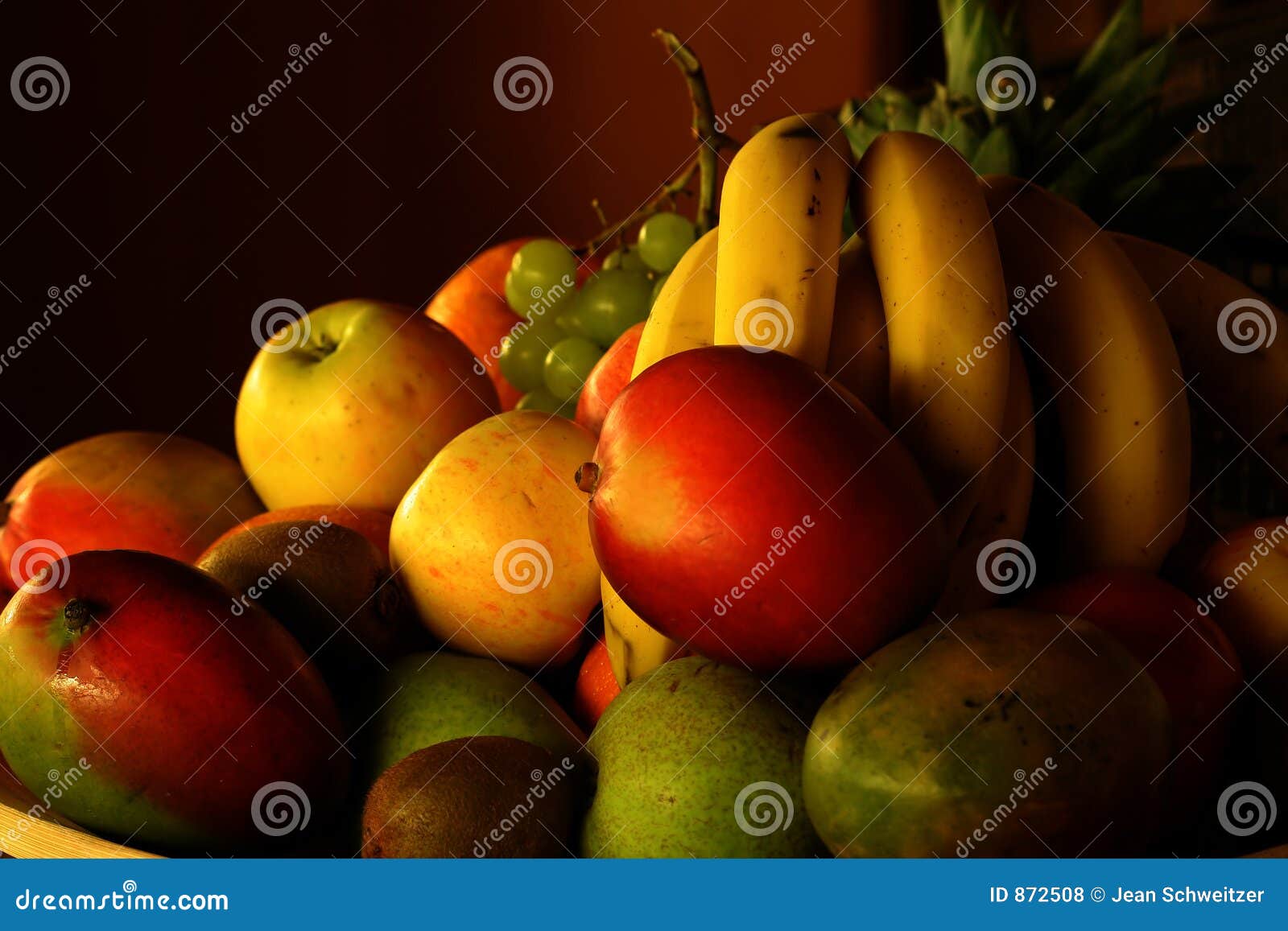 Fruit plate stock photo. Image of mango, fruit, plenty - 872508