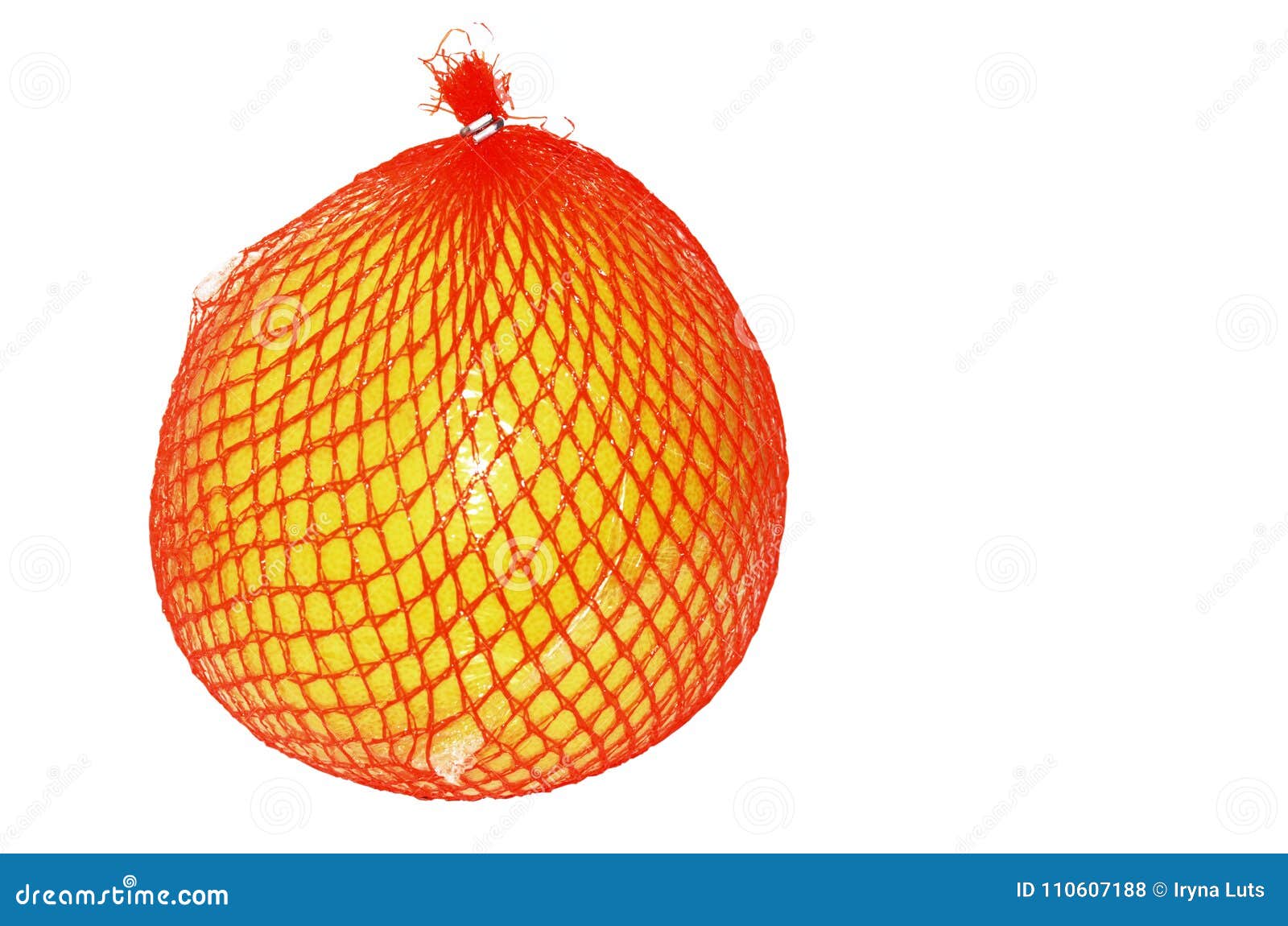 The Fruit is Pomelo in the Package in Grid for Storage and ...
