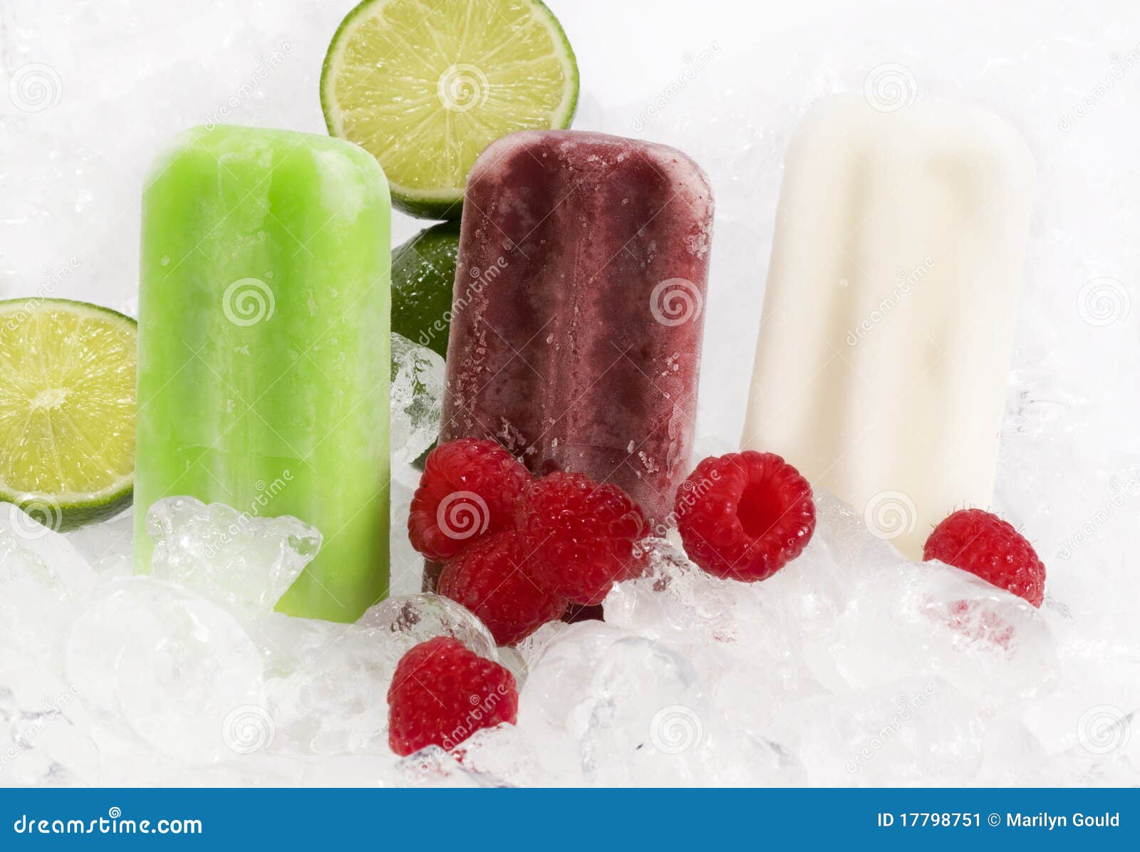 Fruit Popcicles on Ice stock image. Image of fresh, pops - 17798751