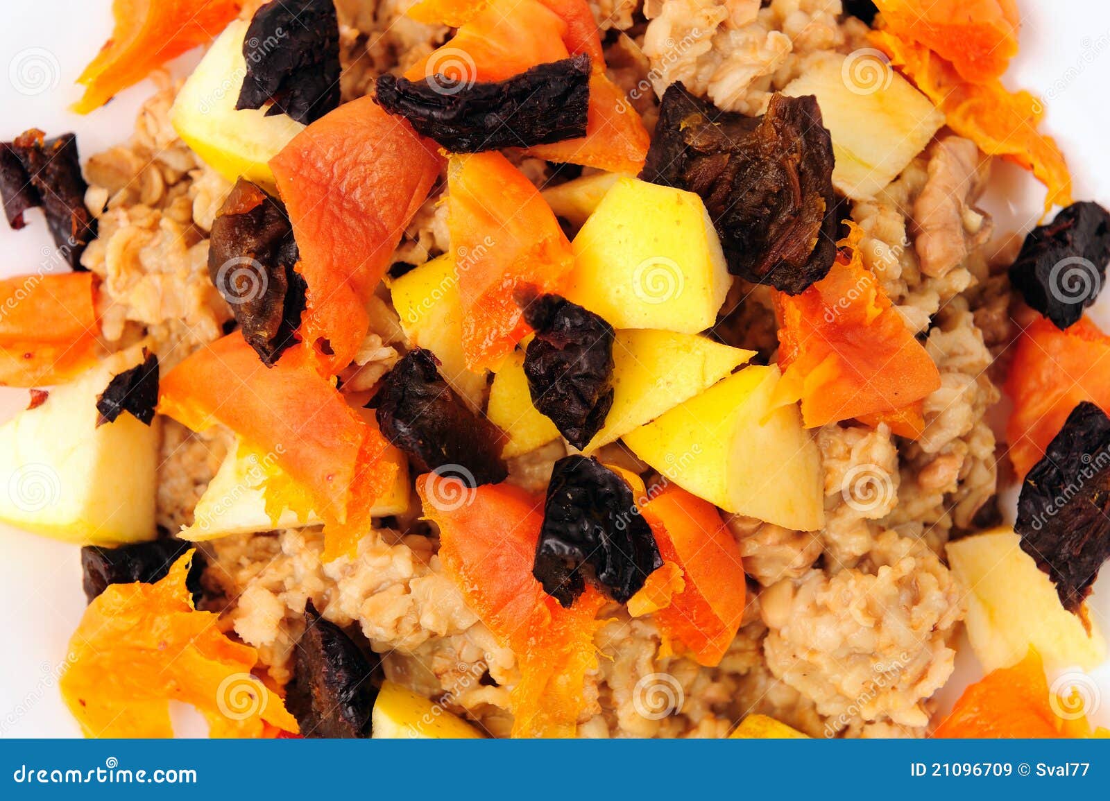 Fruit Porridge Background stock image. Image of closeup - 21096709