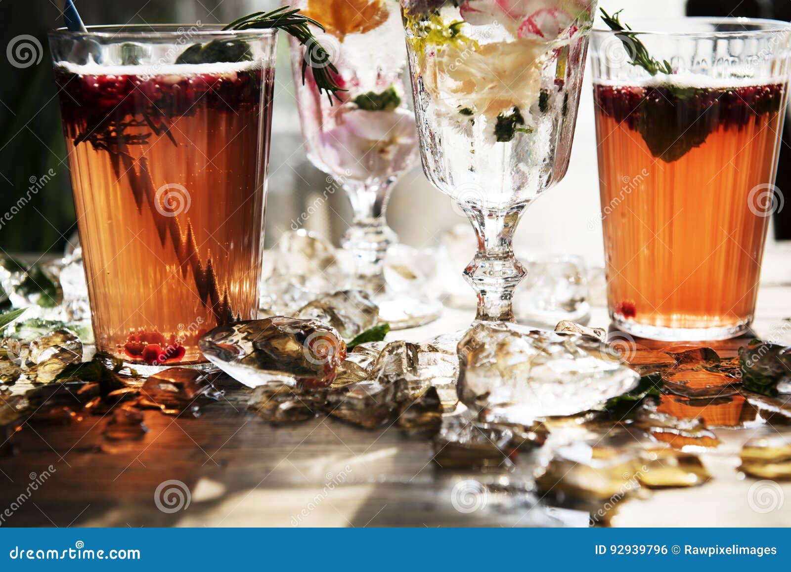 Fruit Punch Beverage Freshness Cocktail Stock Photo - Image of table ...