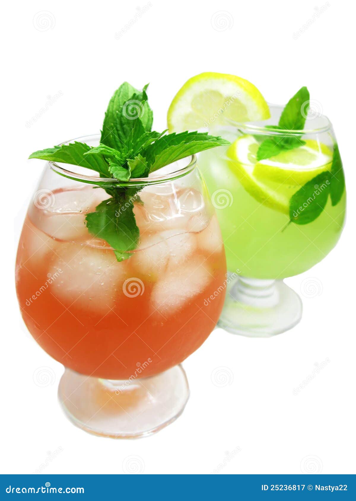 Fruit Punch Cocktail Drinks with Ice Stock Image - Image of cordial ...