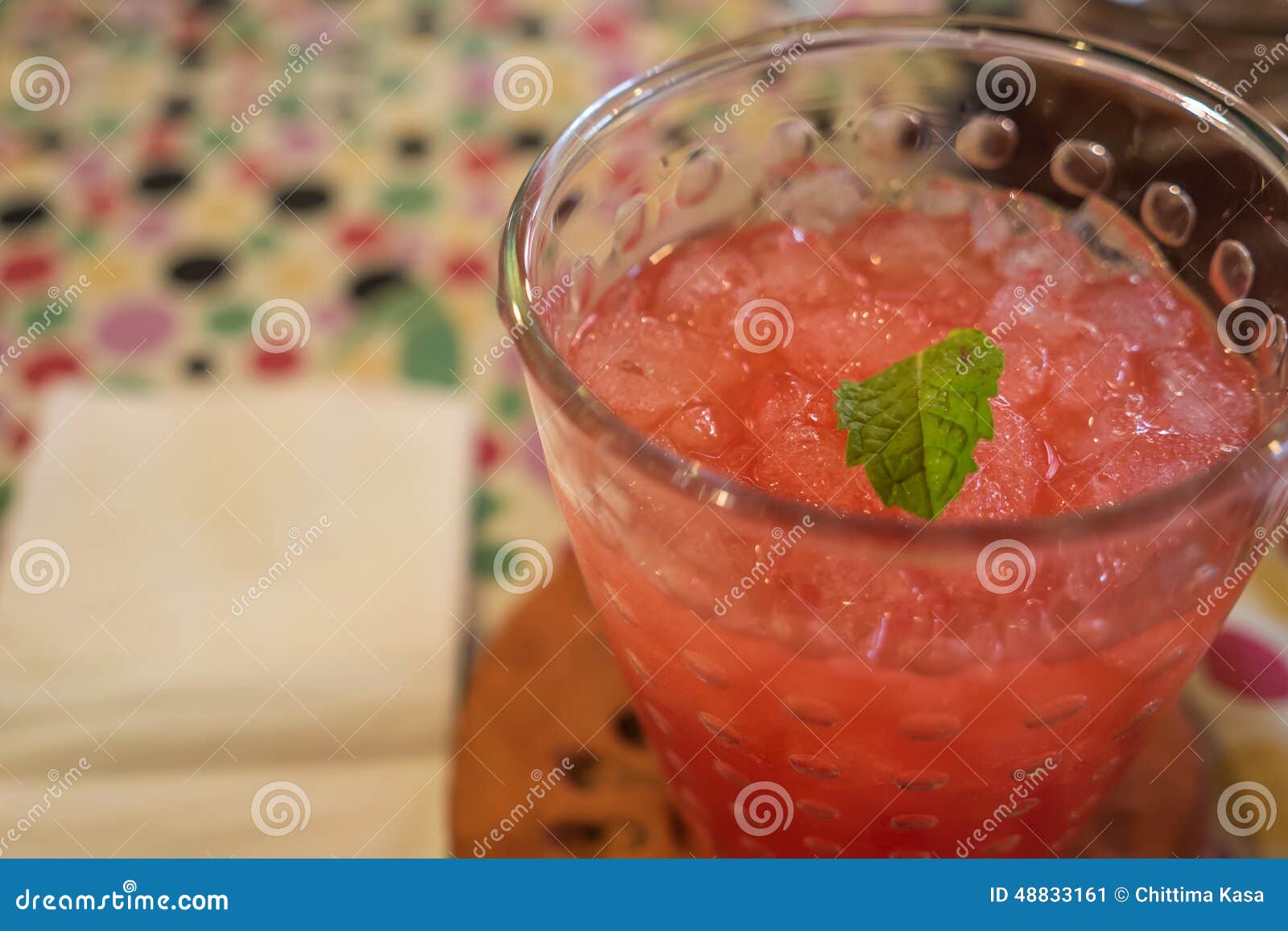 Fruit punch stock image. Image of cold, soft, glass, soda - 48833161