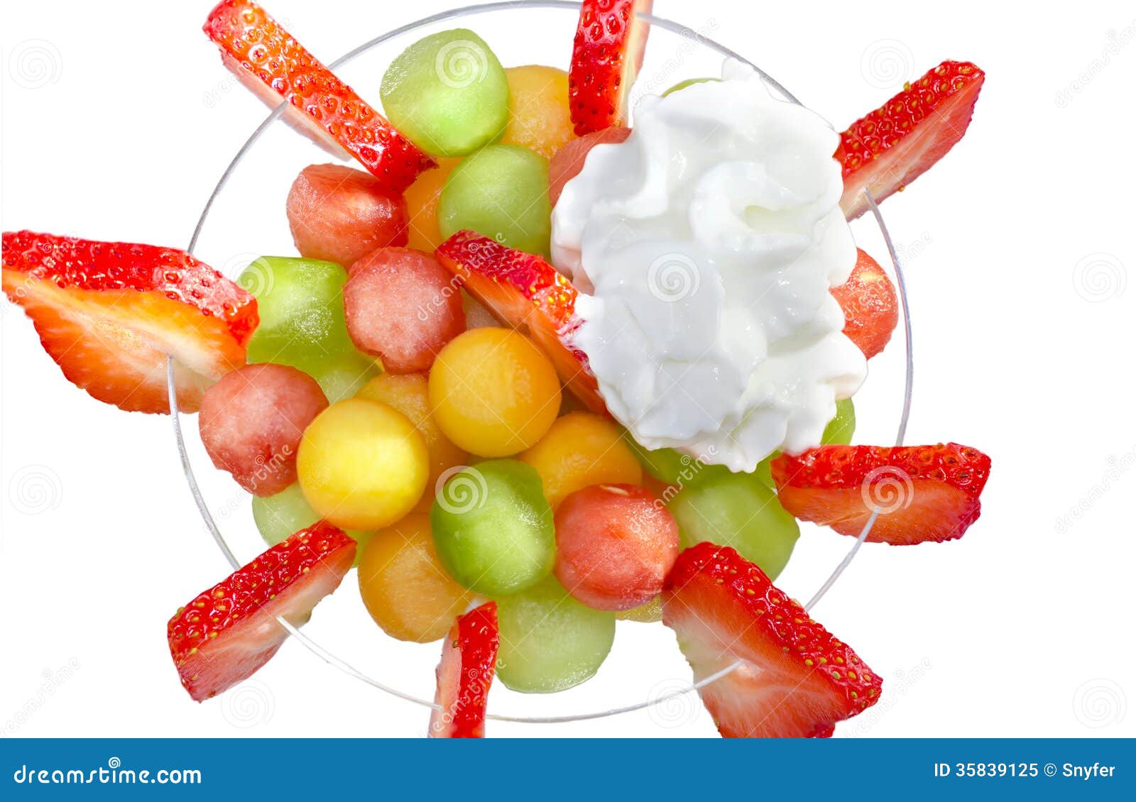 Fruit salad. stock image. Image of shape, glass, nutrition - 35839125