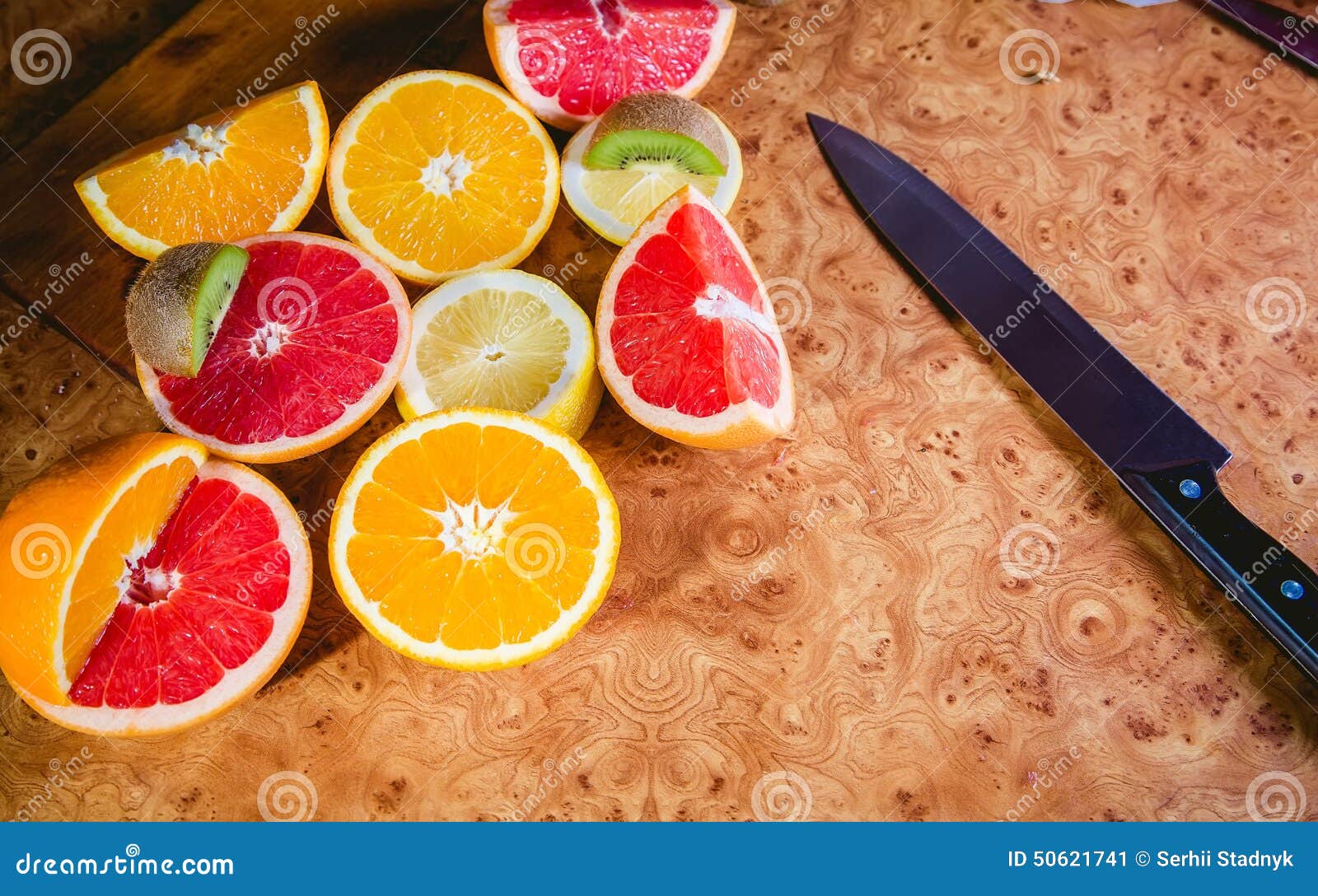 Fruit salad, sliced fruit stock image. Image of freshness - 50621741
