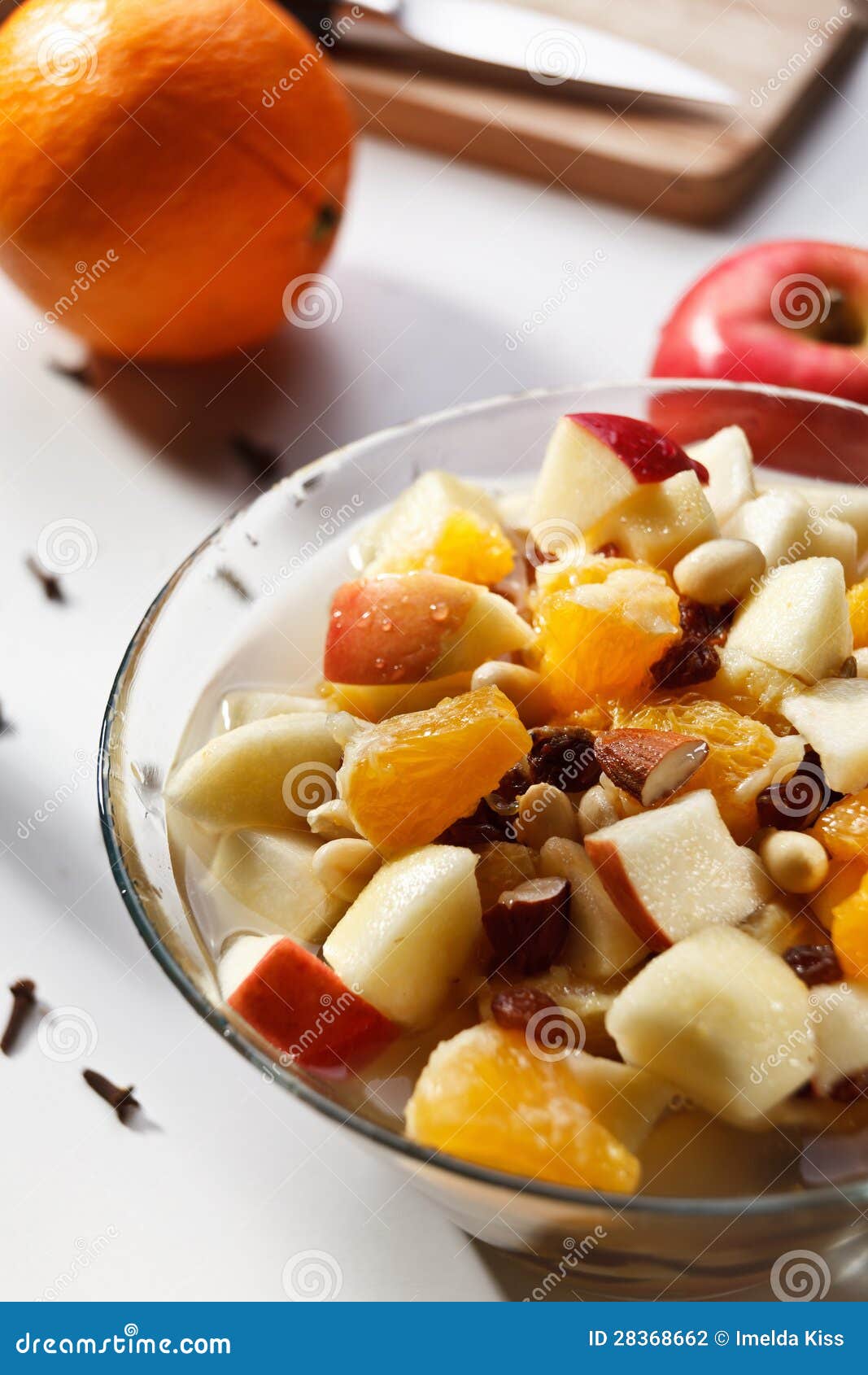 Fruit salad with spice stock photo. Image of paleolit - 28368662