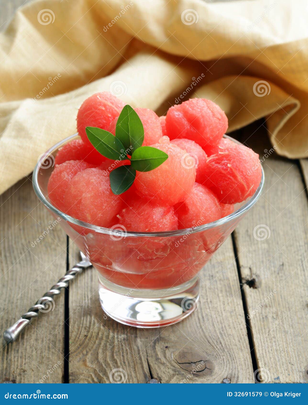 Fruit salad of watermelon stock image. Image of dessert - 32691579