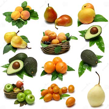 Fruit Sampler stock image. Image of isolated, produce - 5986453