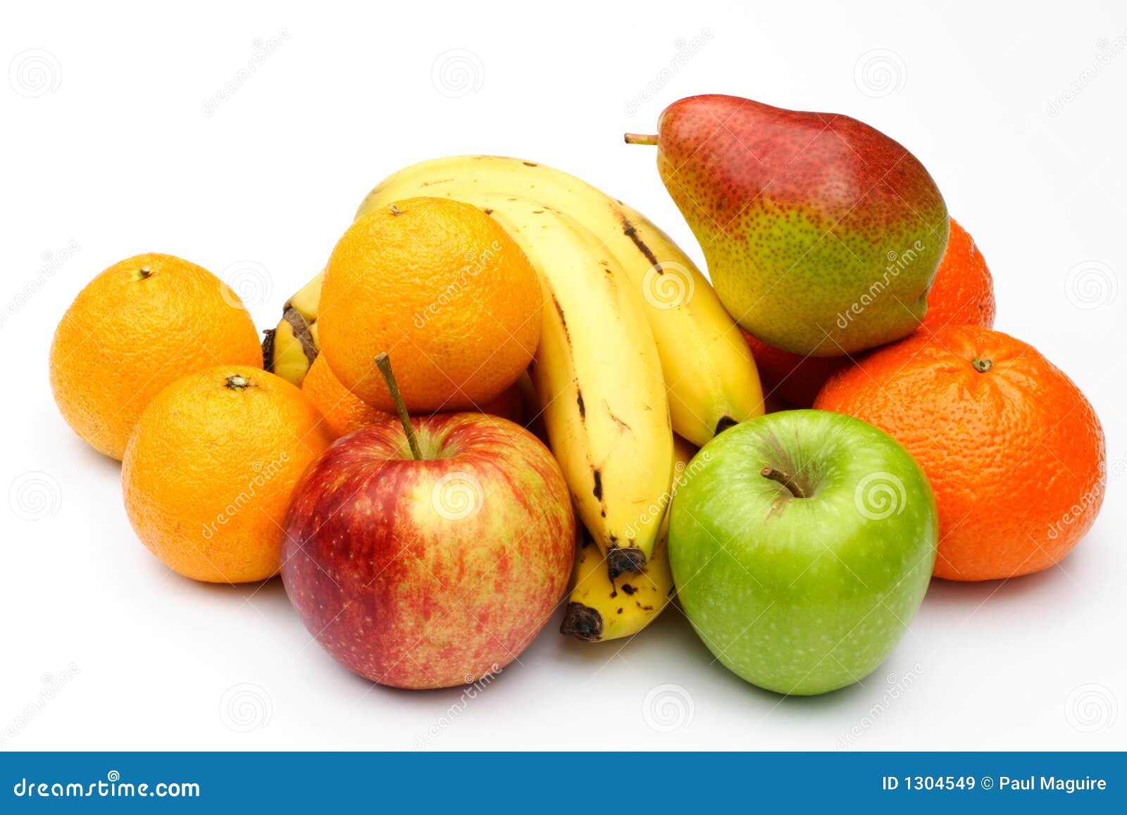 Fruit selection stock image. Image of apple, color, nutrition - 1304549