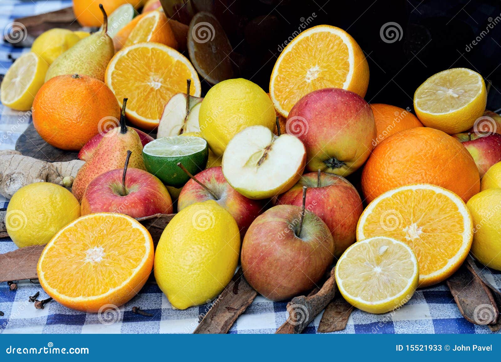 Fruit Selection, Punch Ingredients Stock Image - Image of displays ...