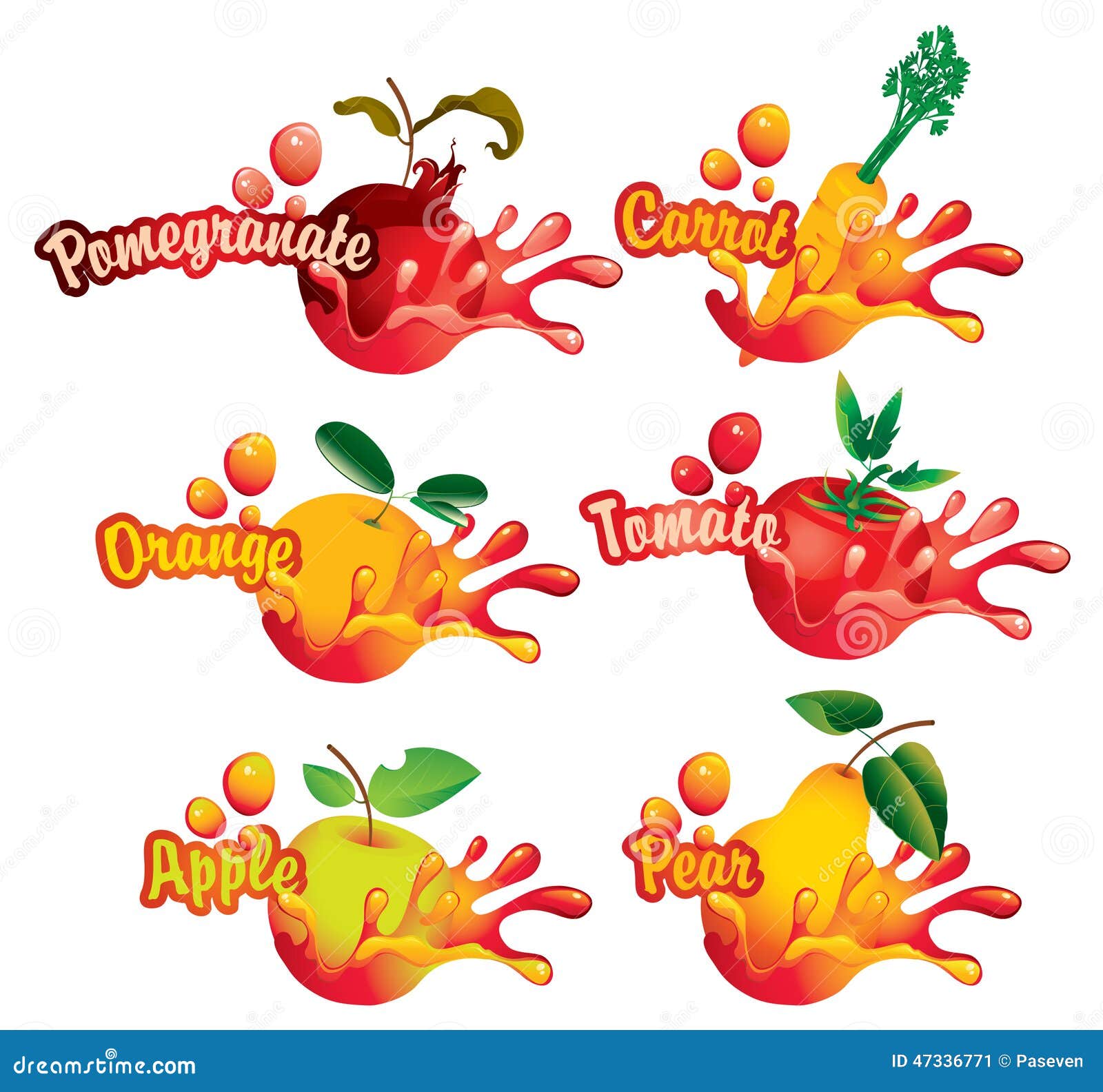 Fruit stock vector. Illustration of natural, healthy - 47336771