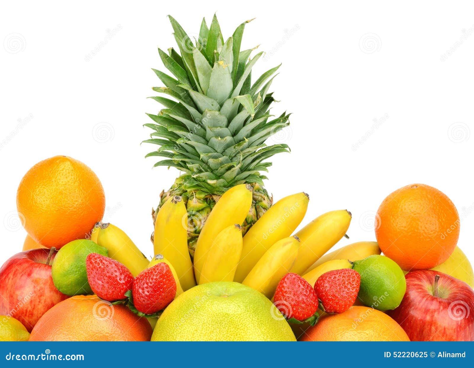 Fruit set stock image. Image of berry, isolated, grapefruit - 52220625