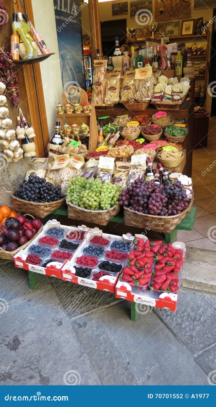 Fruit shop counter editorial photography. Image of siena - 70701552