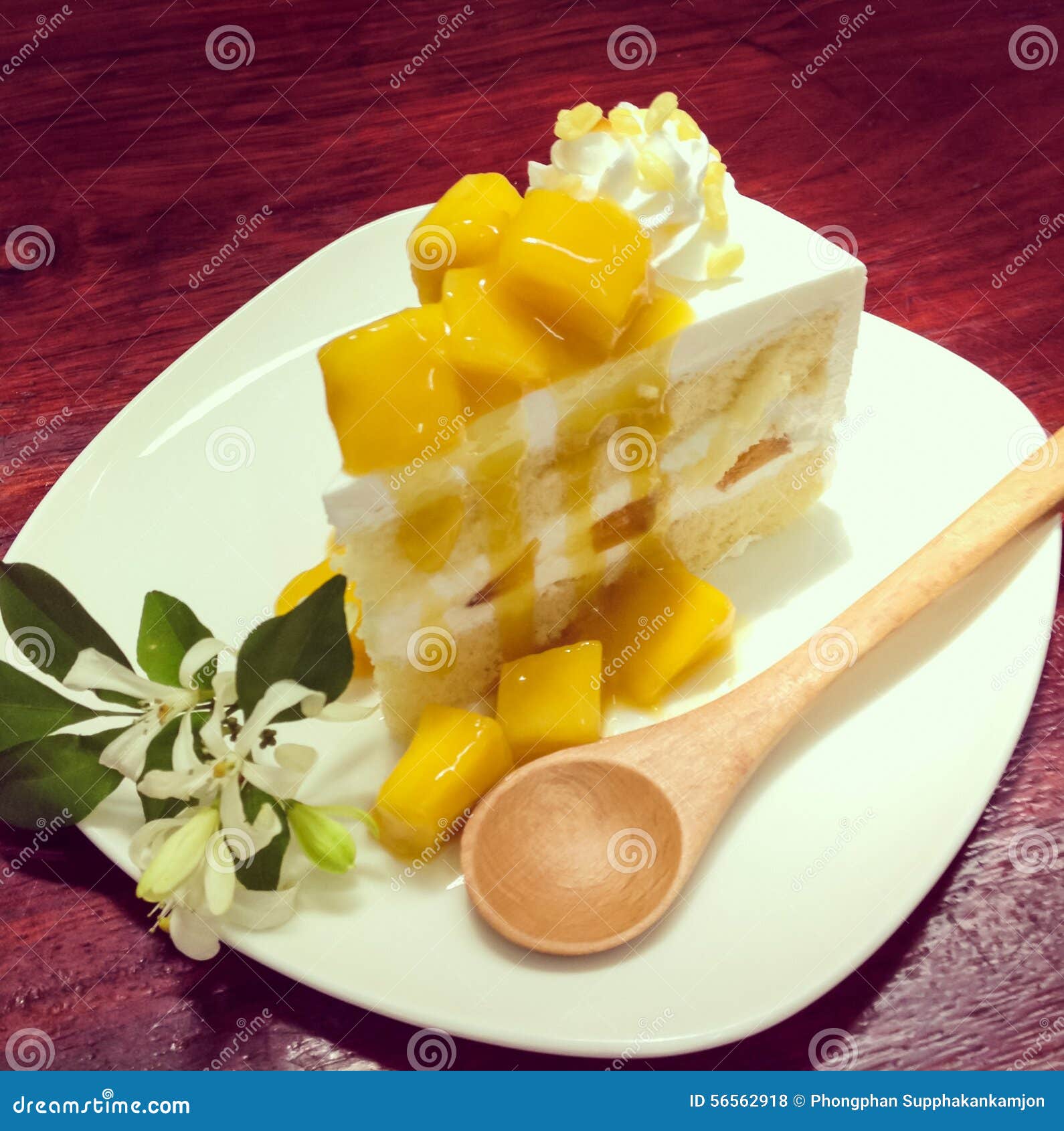 Fruit shortcake stock photo. Image of colorful, decorated - 56562918