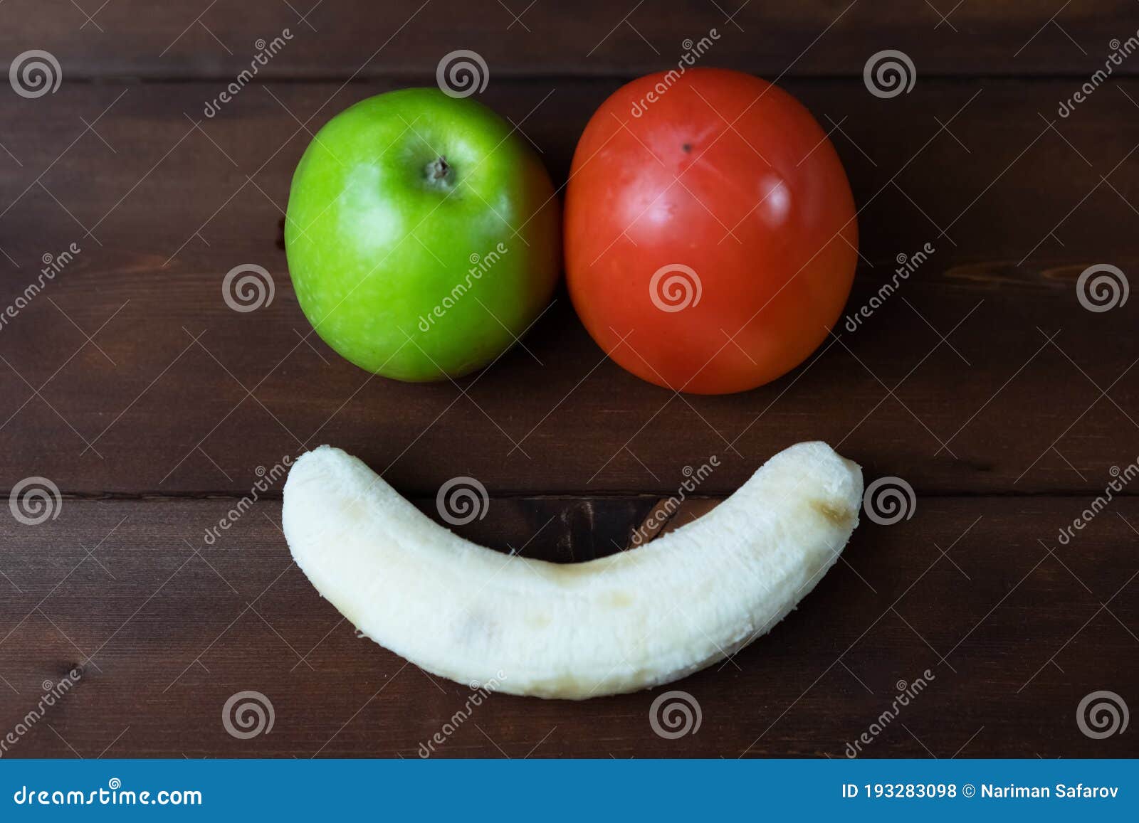 Fruit Smiley Or Emoji, Isolated On White Royalty-Free Stock Image ...
