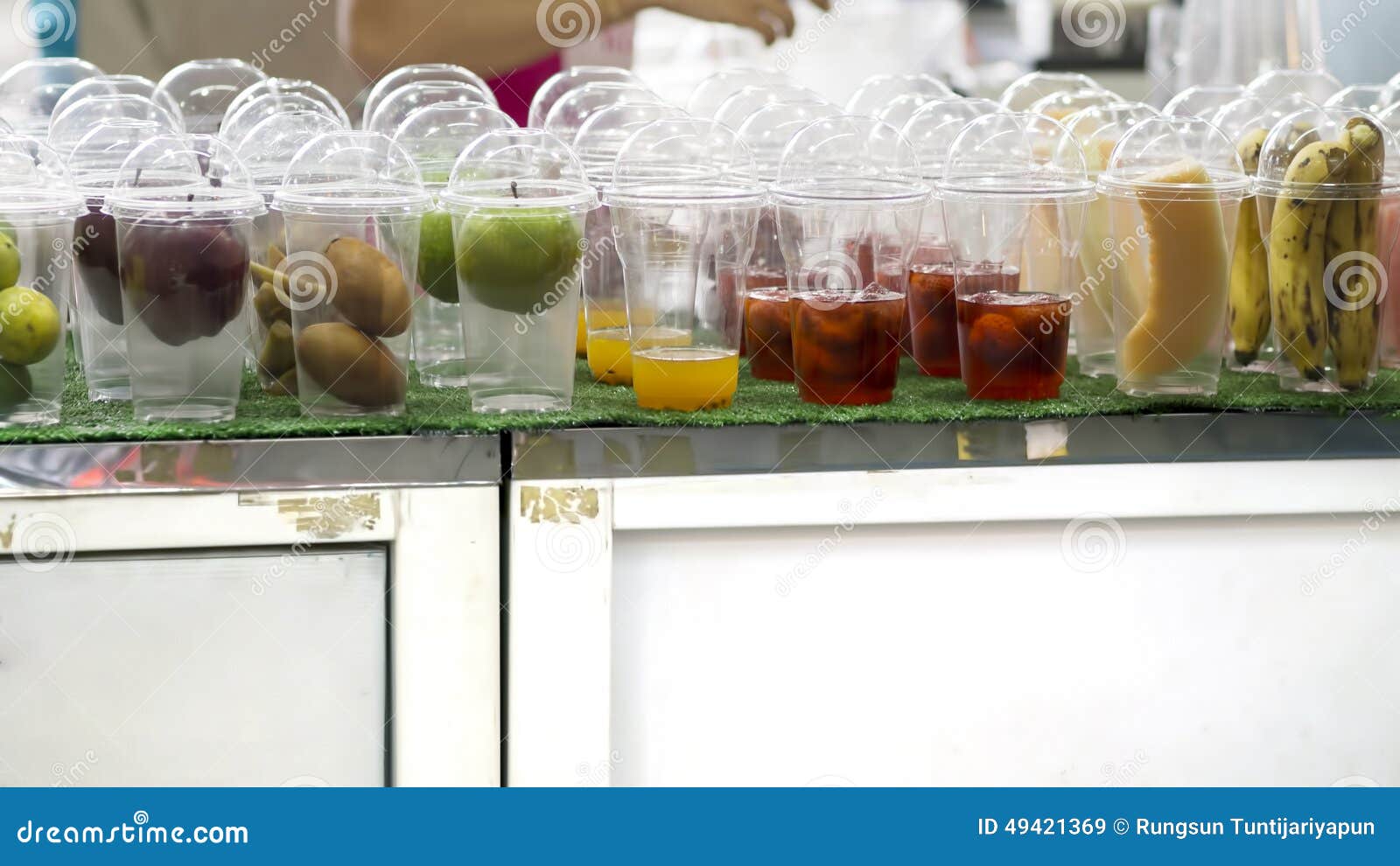 Fruit Smoothies in the Streets. Stock Image - Image of attractions ...