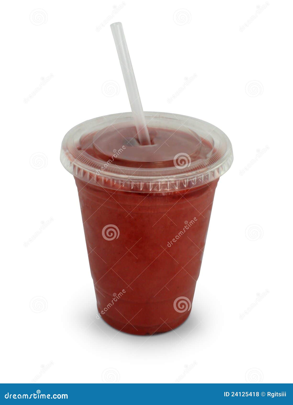 Fruit Smoothy stock photo. Image of smoothie, straw, isolated - 24125418