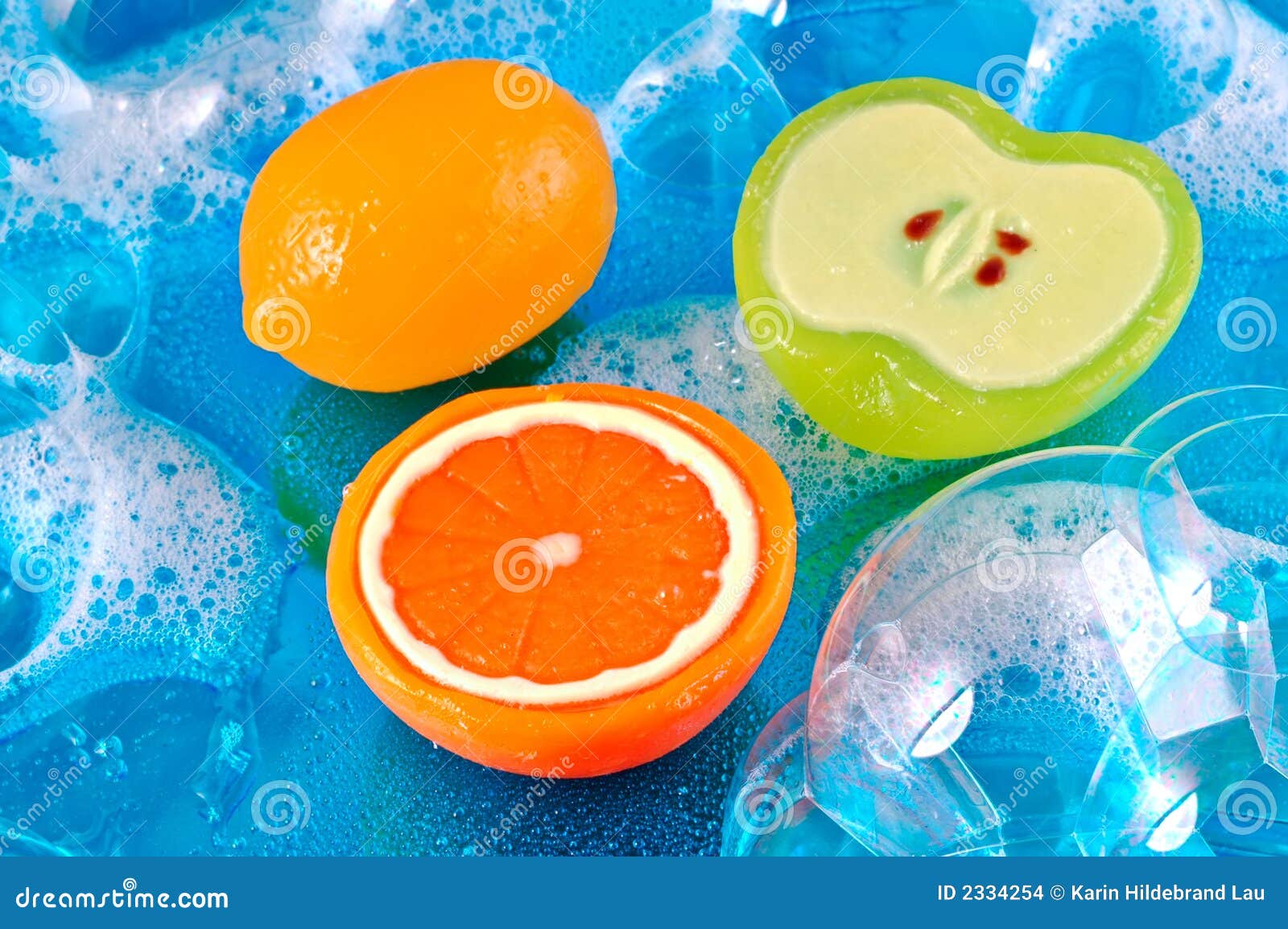 Fruit Soaps in Bubbles stock photo. Image of effect, blowing - 2334254