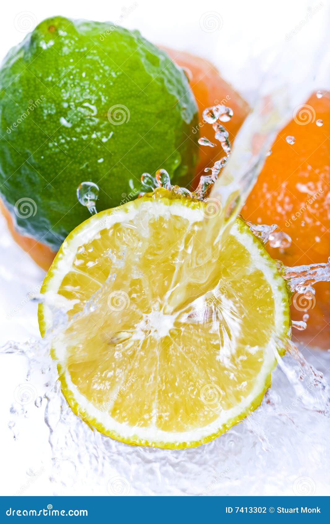 Fruit splash stock photo. Image of juicy, orange, mineral - 7413302