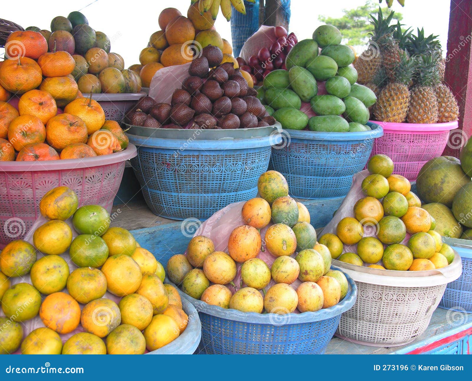 Fruit Stall For Tourists Outside Eravikulam National Park, Kerala ...