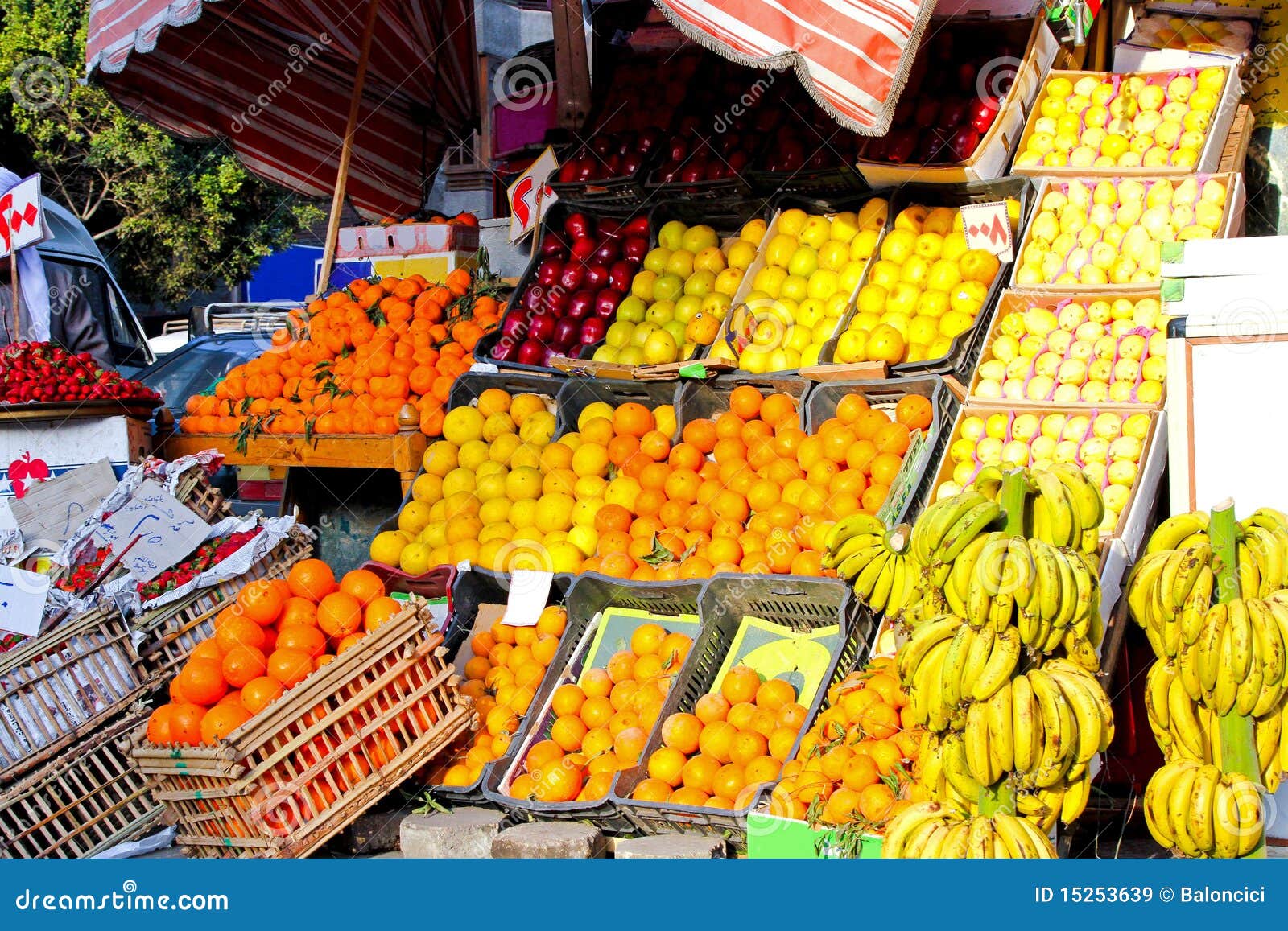 Fruit Stand Royalty-Free Stock Image | CartoonDealer.com #10020244