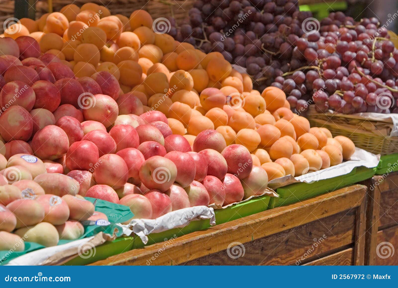 Fruit stand stock photo. Image of market, marketplace - 2567972