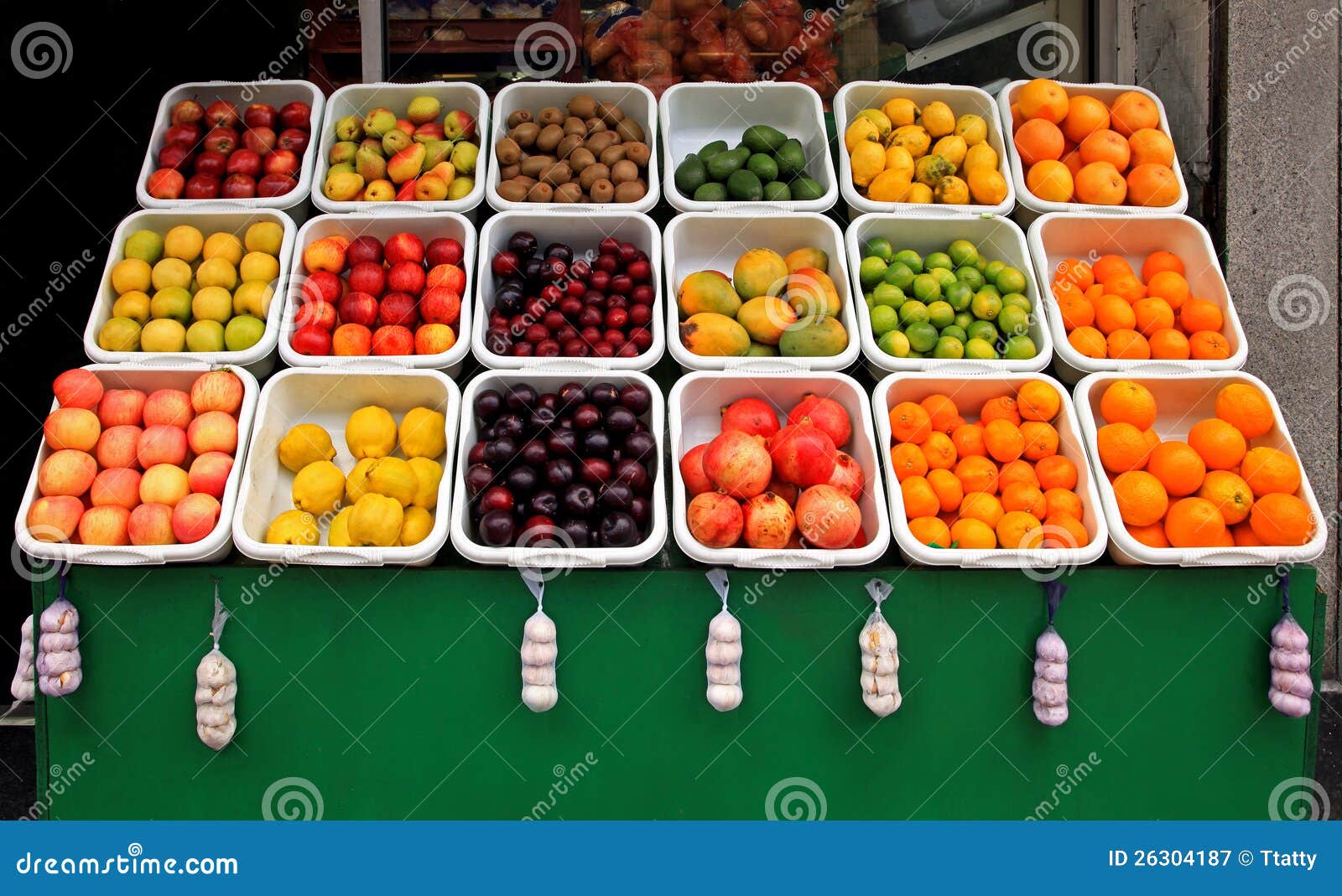 Fruit stand stock image. Image of fresh, orange, shop - 26304187