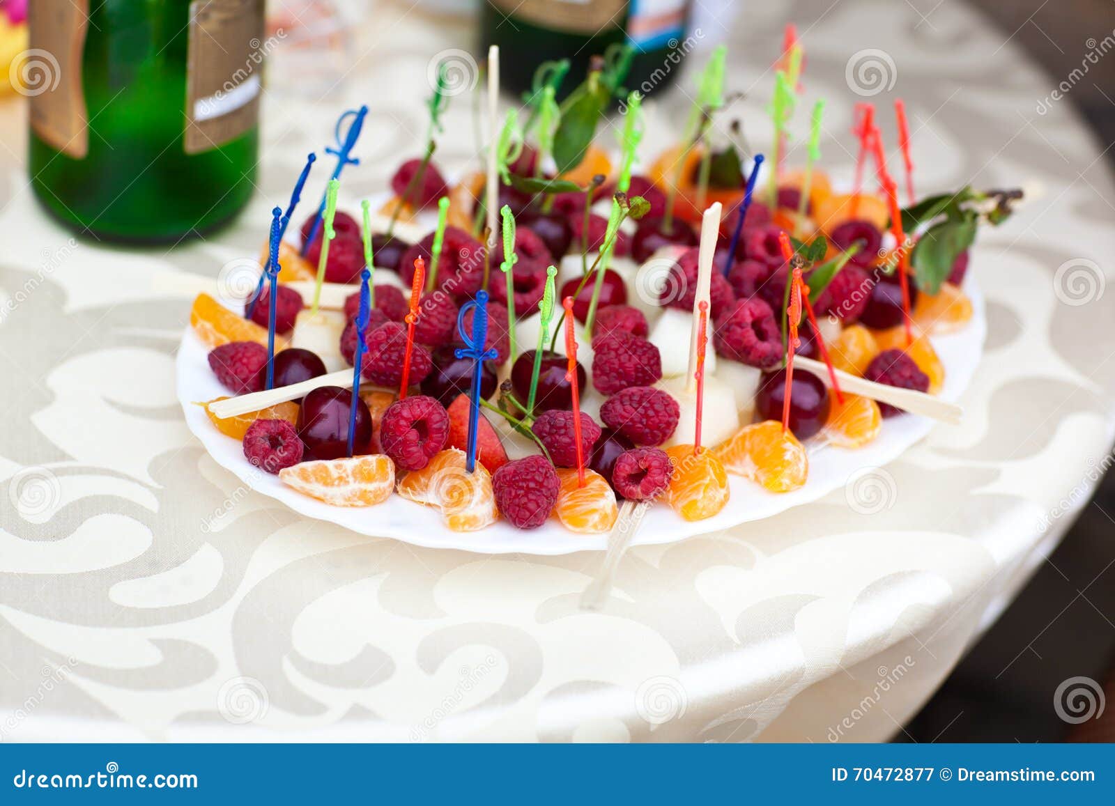 Fruit on a Stick stock image. Image of healthy, berry - 70472877