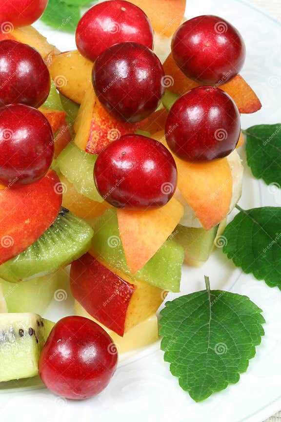 Fruit sticks stock photo. Image of stick, fruit, pieces - 10041794
