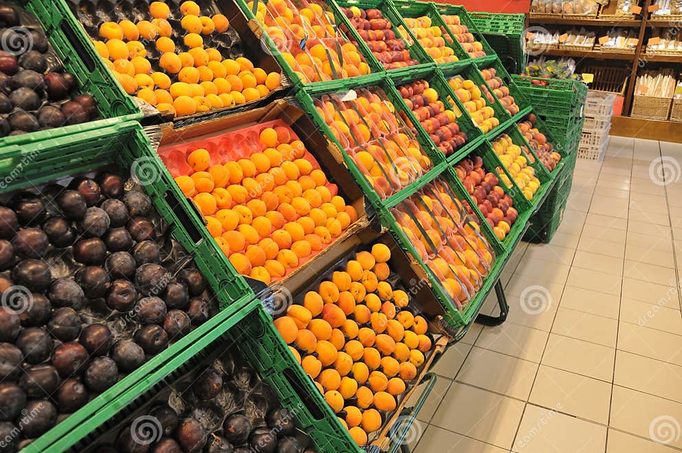 Fruit store stock image. Image of shopping, sale, vegetable - 12149317
