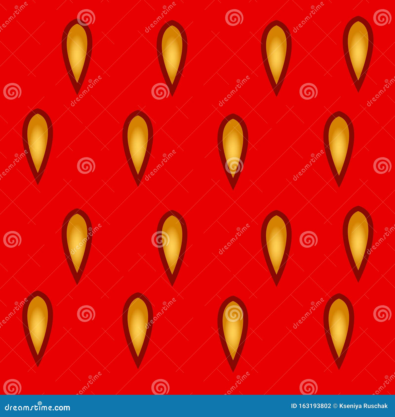 Fruit. Extreme Macro of Strawberry Texture , Vector Stock Vector ...