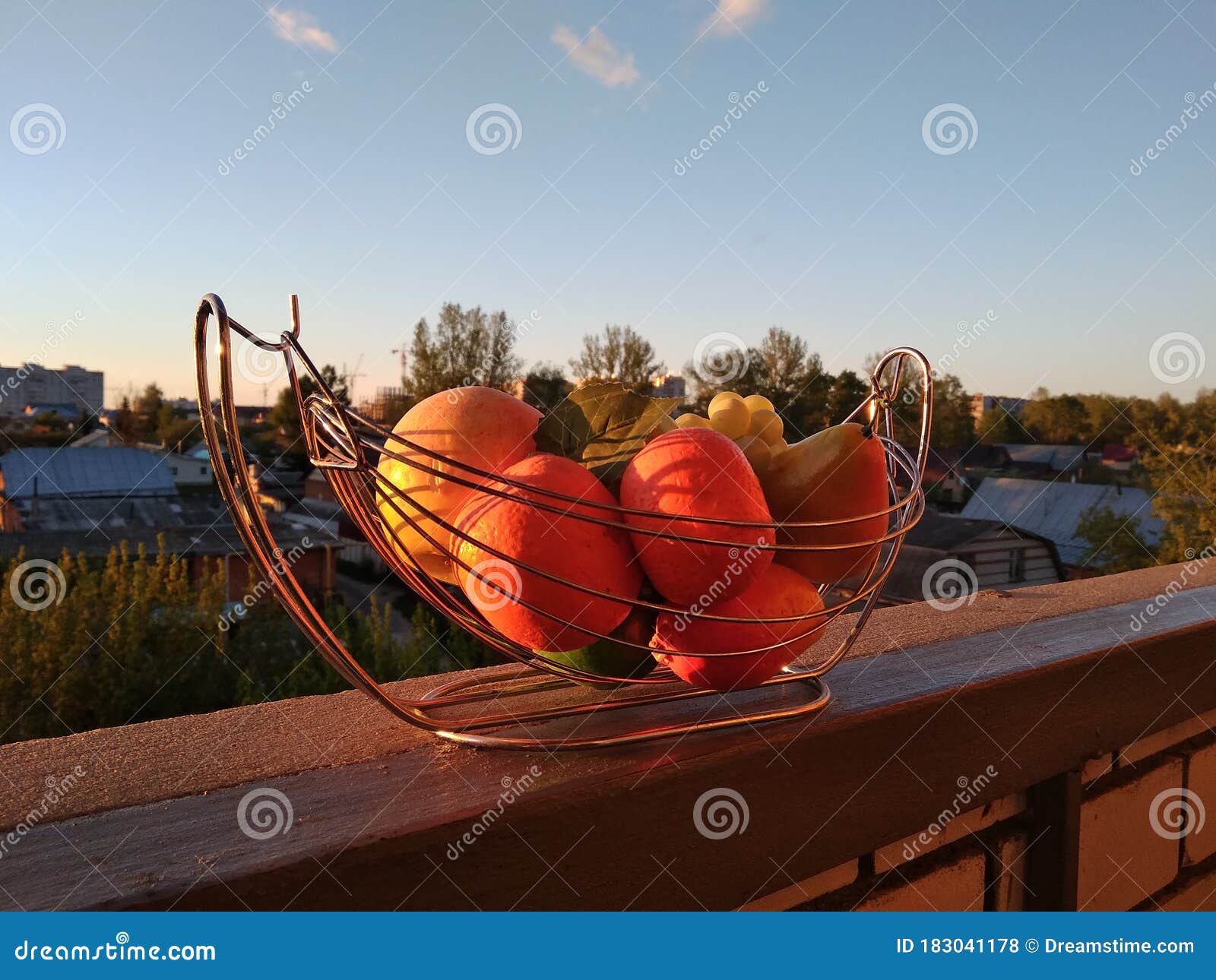 Fruit at Sunset-a Heavenly Delight Stock Photo - Image of mangoes ...