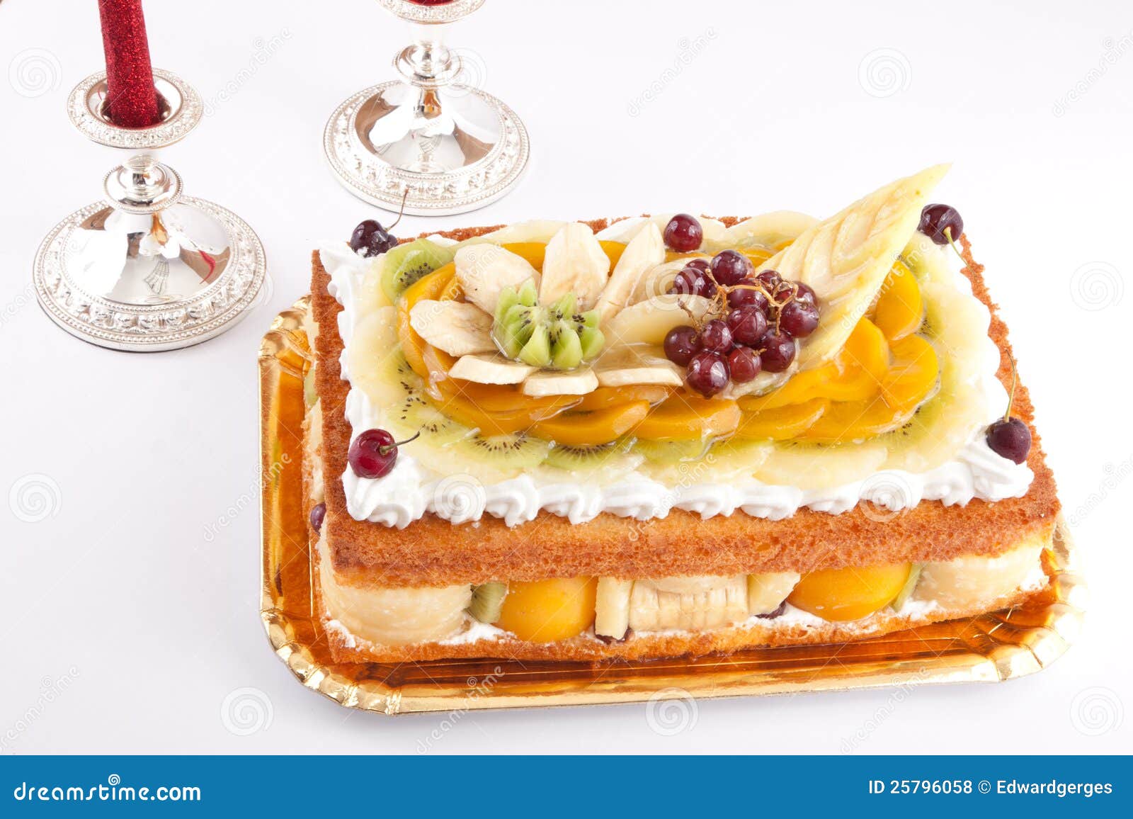 Fruit Tart stock photo. Image of dessert, sugar, decoration - 25796058